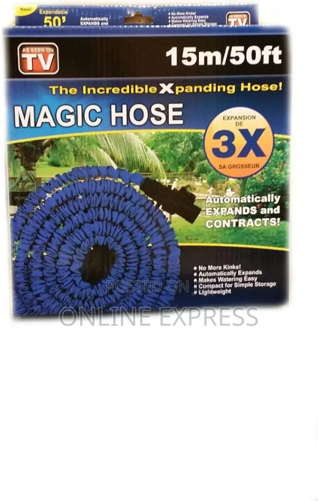 15 Meters Water Pressure Extended Hose Blue in Central Division ...