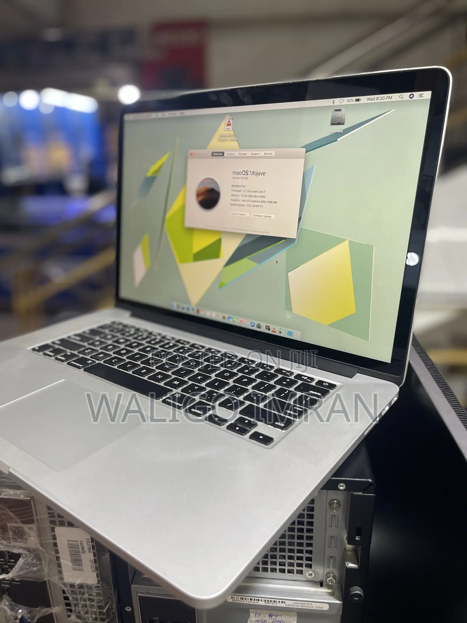 Laptop Apple MacBook Pro 2013 16GB Intel Core I7 SSD 256GB in Central ...
