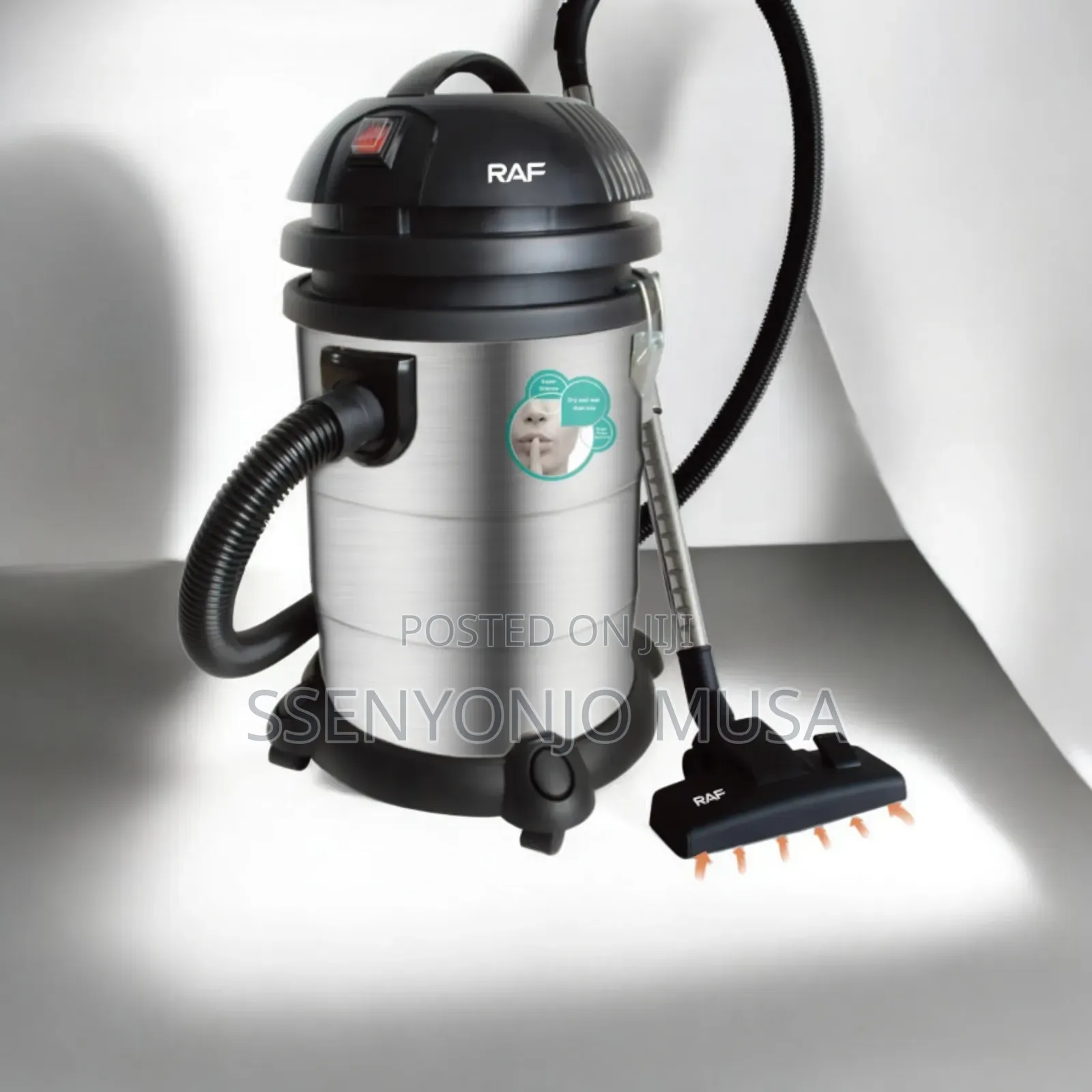 Raf 30l Commercial Wet Dry Vacuum Cleaner –3000w Metal Tank (R.8706 ...