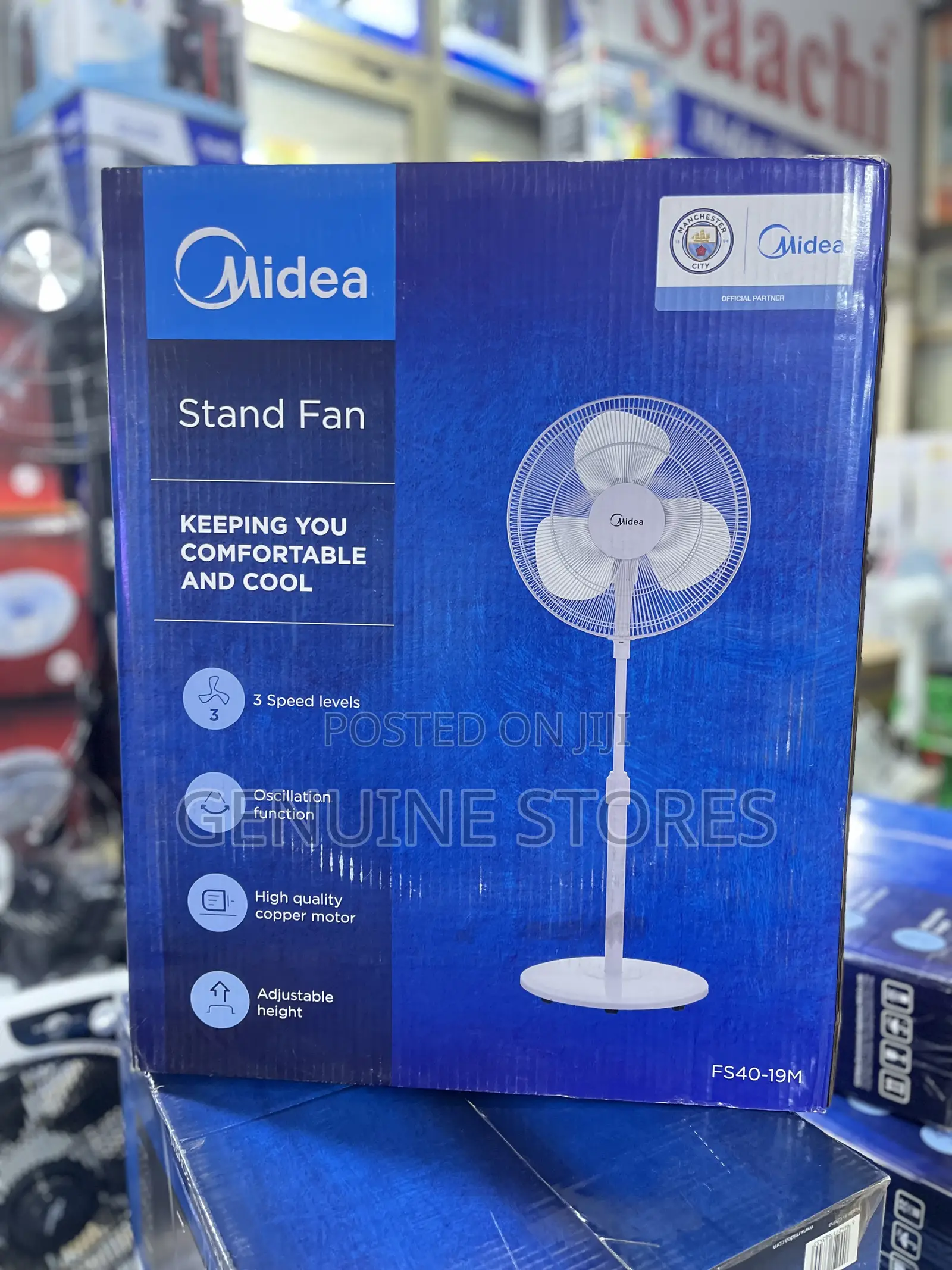 Midea Stand Fan in White Color in Central Division - Home Appliances ...