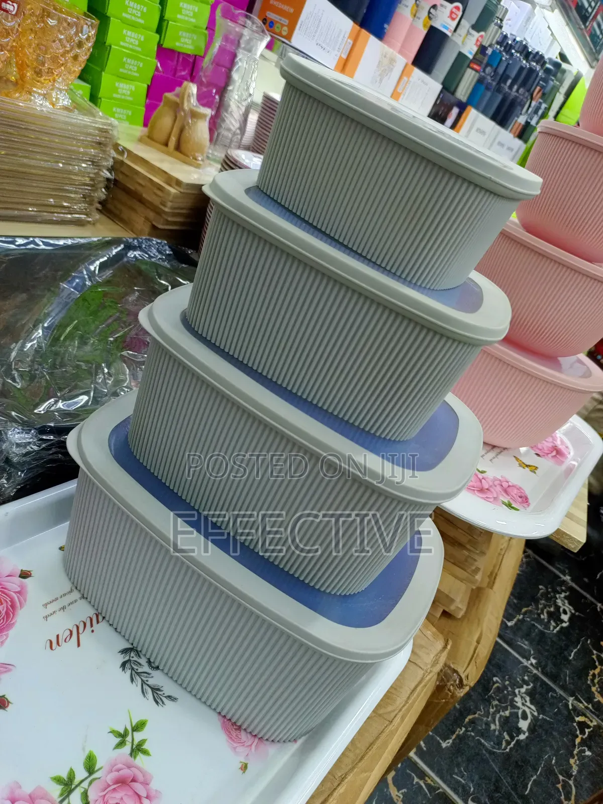 Stackable Plastic Food Storage Containers. for sale - Effective Price ...