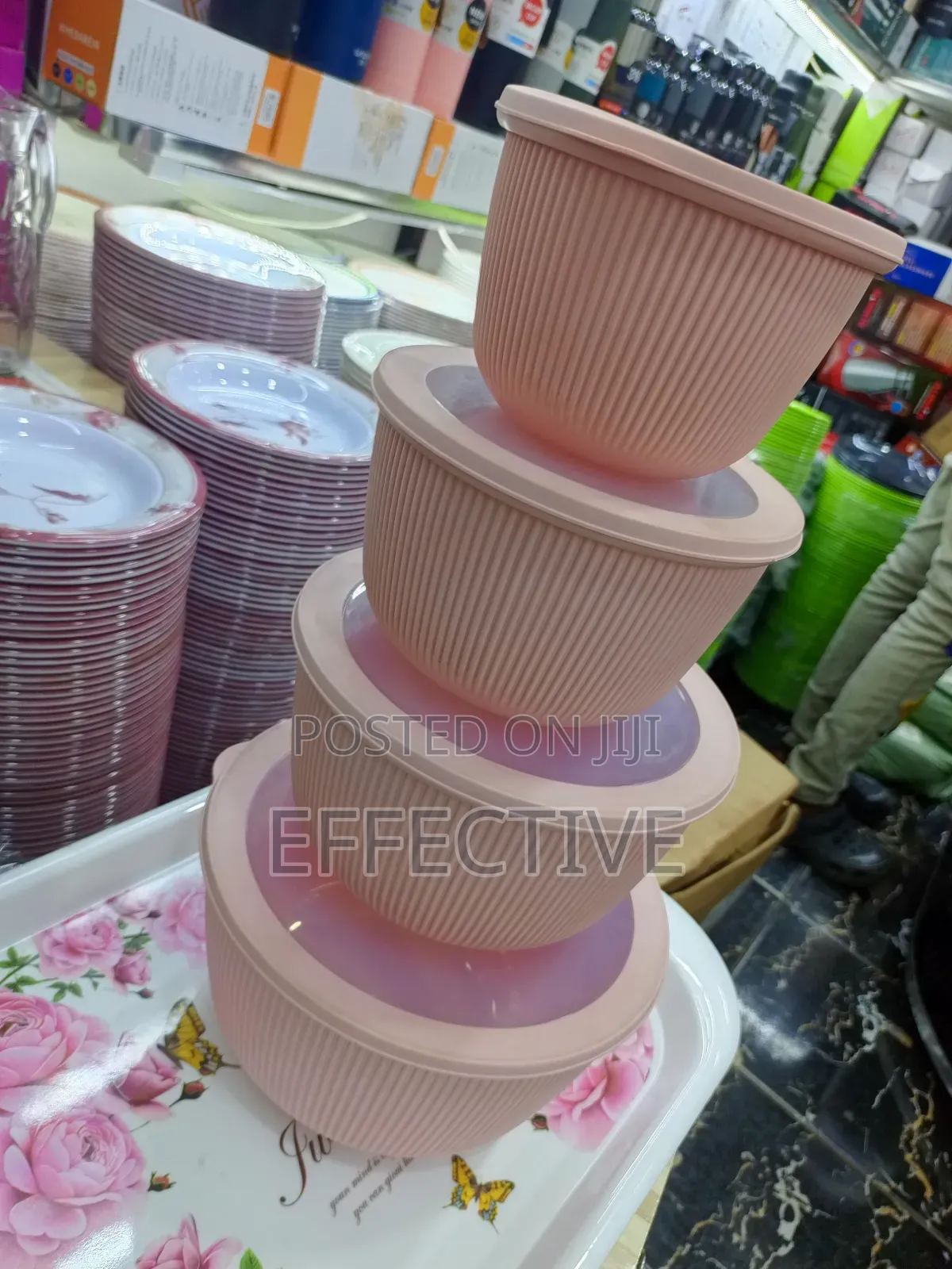 Round Stackable Plastic Food Storage Containers. in Central Division ...