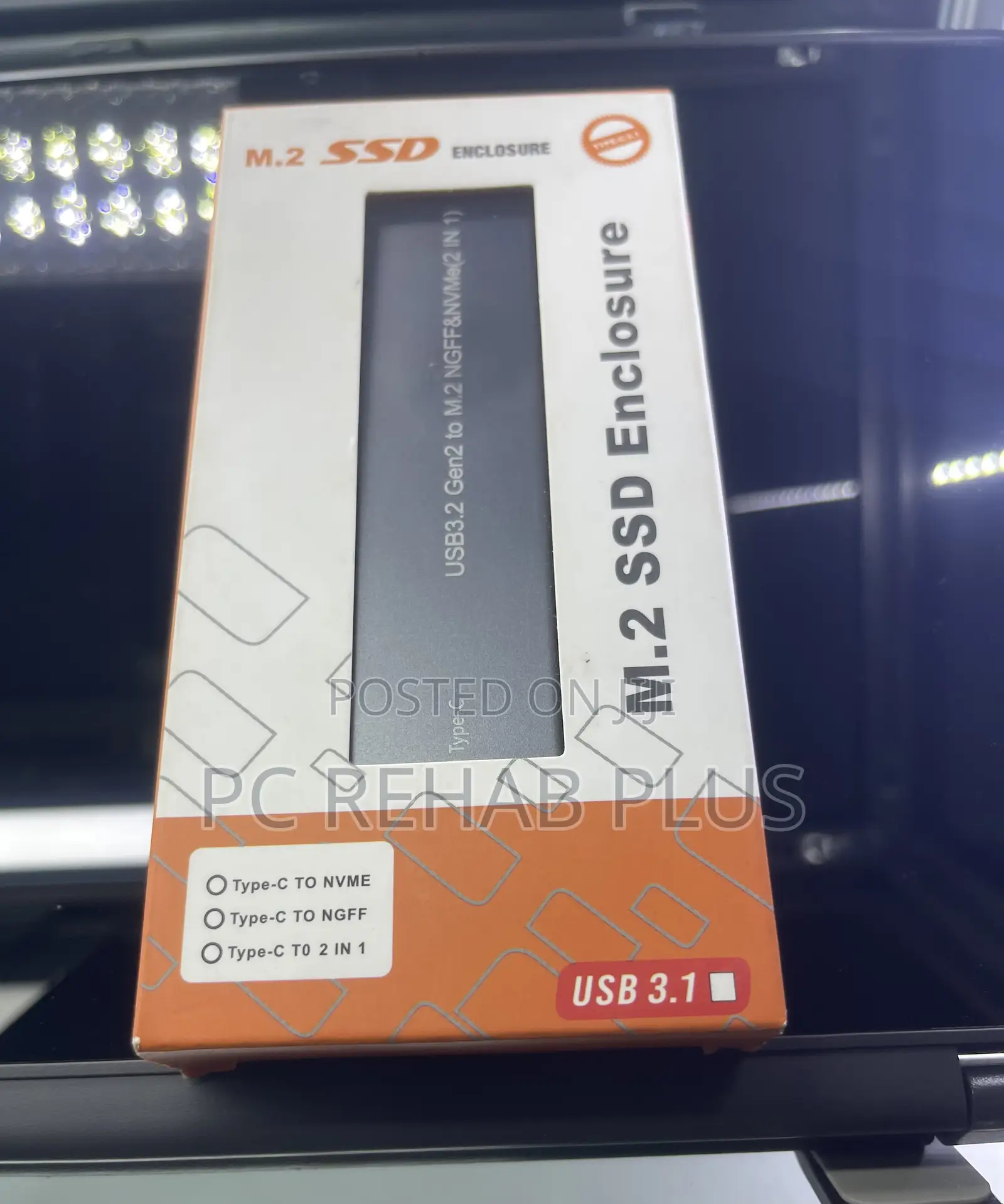 SSD Case / Enclosure 2 in 1(M2 and Nvme) in Central Division - Computer ...