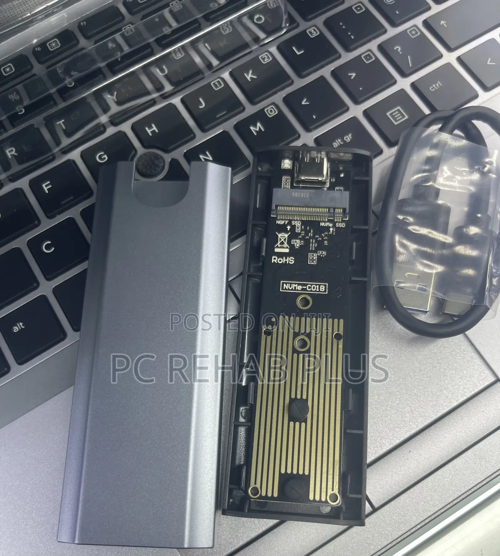 SSD Case / Enclosure 2 in 1(M2 and Nvme) in Central Division - Computer ...