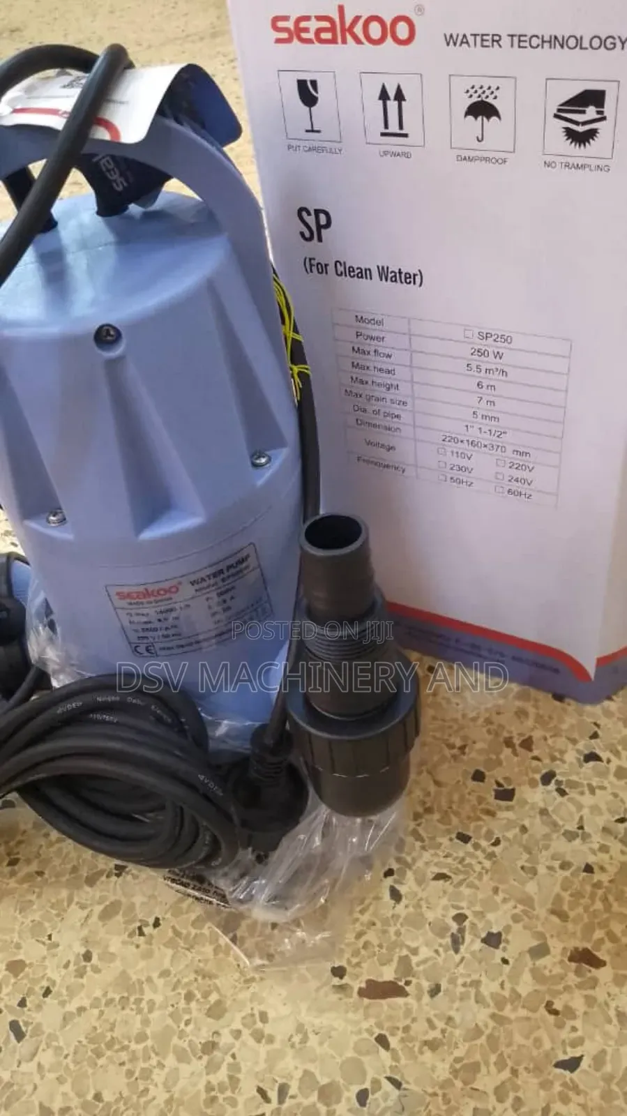 Seakoo 250litres/Minute Fountain Submersible Pump in Rubaga - Plumbing & Water Systems ...