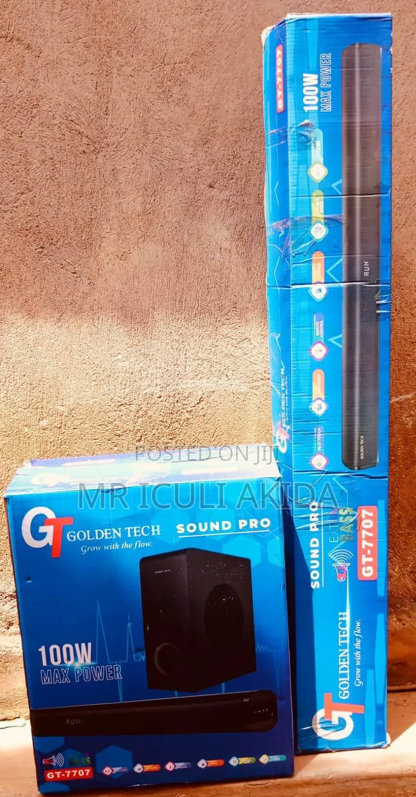 Golden Tech Sound Pro Gt-4404 Soundbar and Subwoofer System. in Central ...