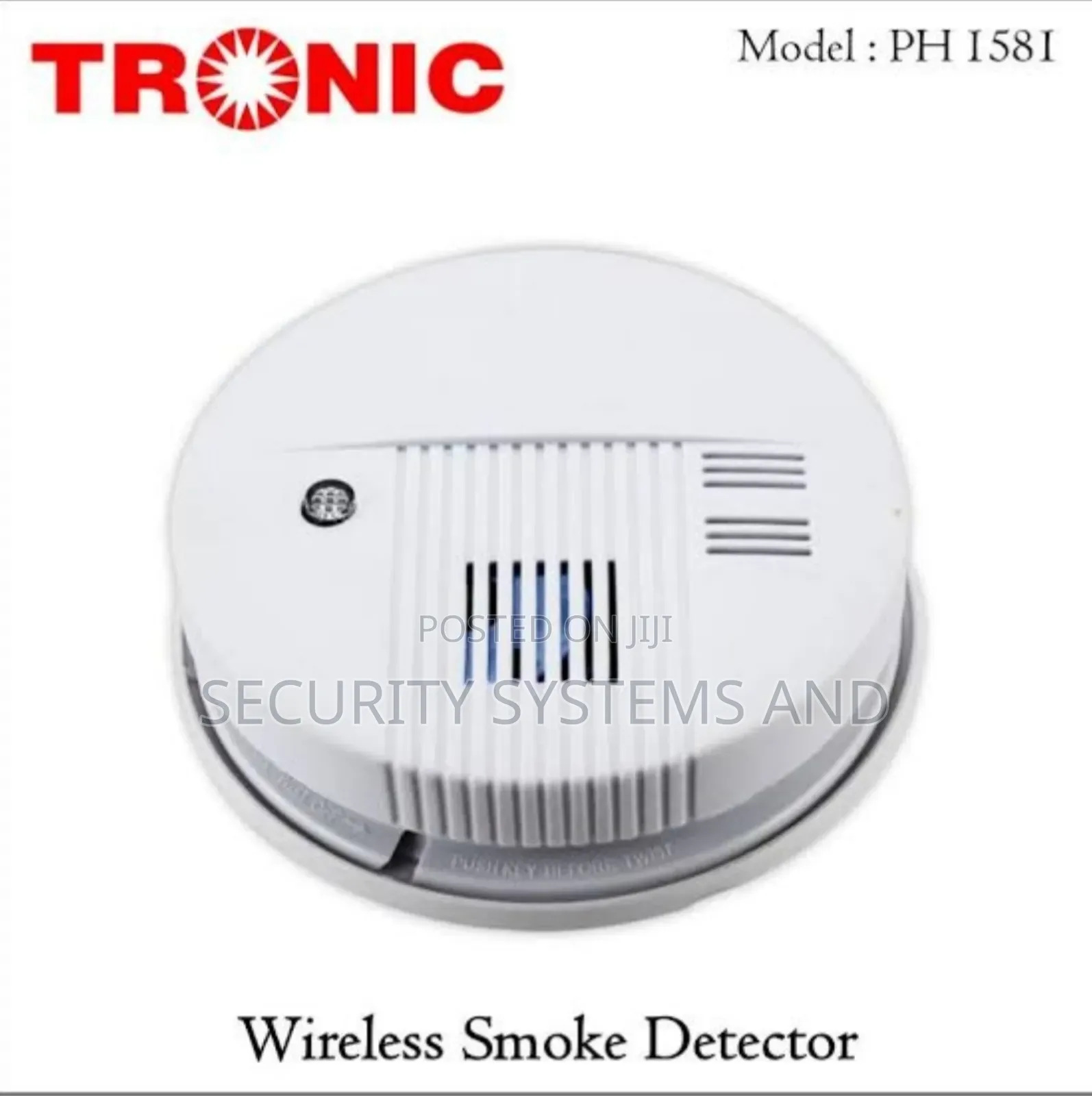 Wireless Smoke Detector Alarm - Tronic in Central Division - Safety ...