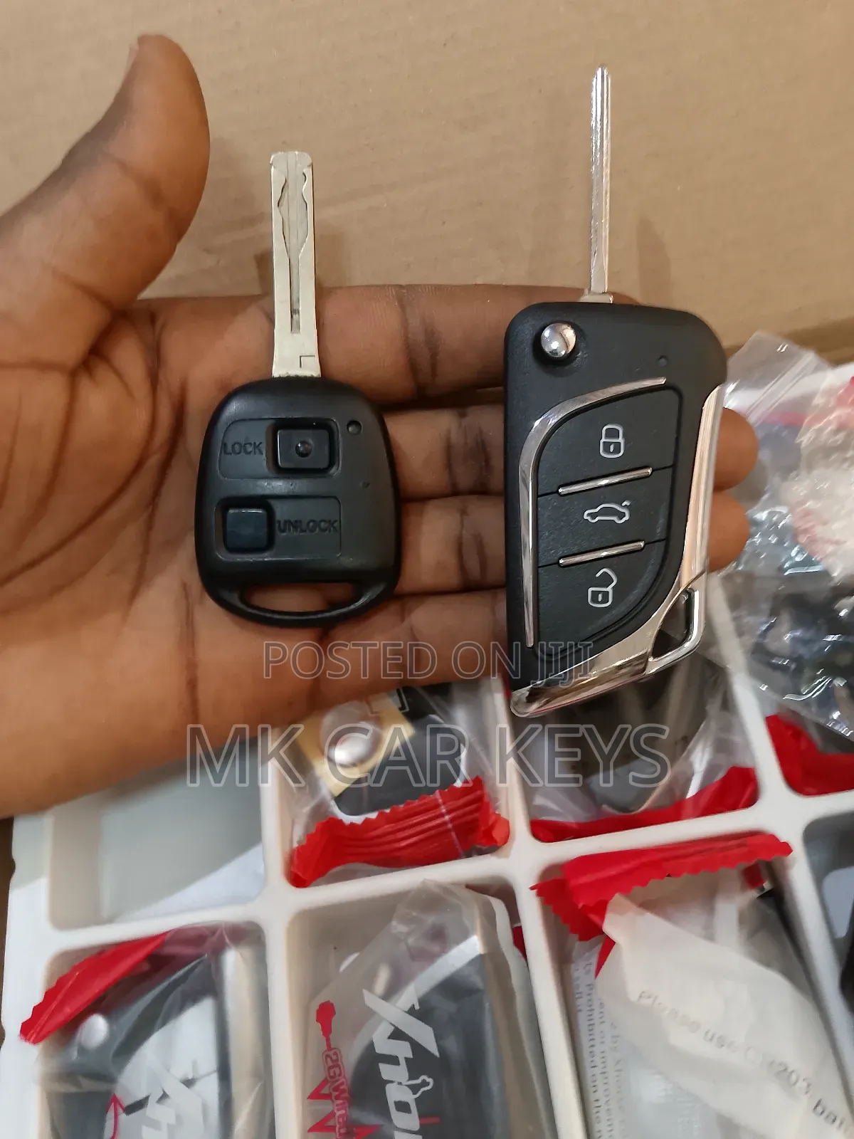 Key Upgrade Toyota Harrier Two and Three Buttons for sale - MK CAR KEYS ...