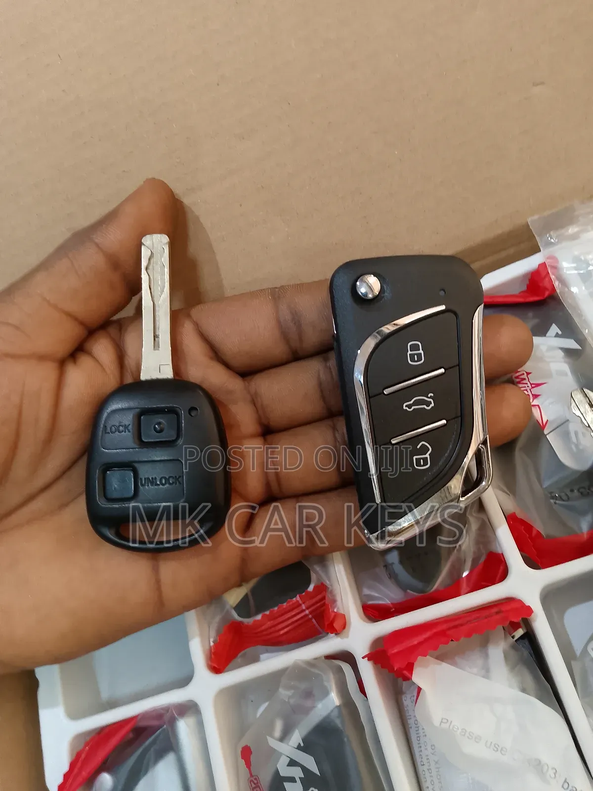 Key Upgrade Toyota Harrier Two and Three Buttons for sale - MK CAR KEYS ...