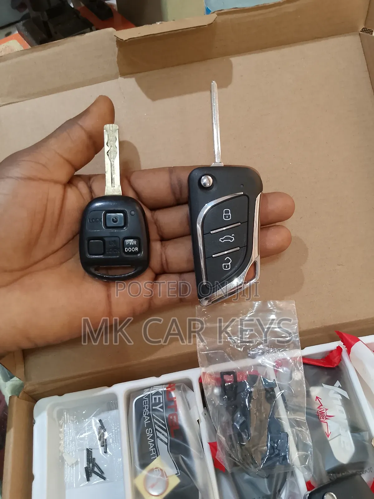 Key Upgrade Toyota Harrier Two and Three Buttons in Central Division ...