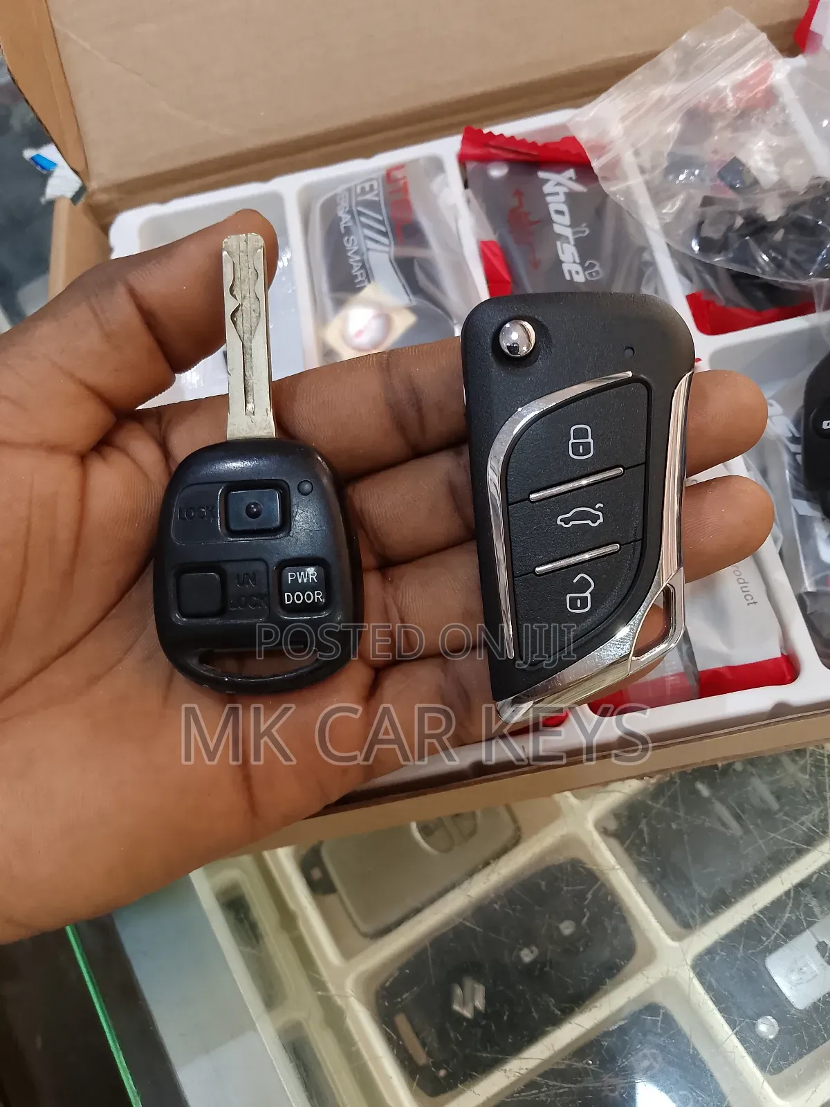 Key Upgrade Toyota Harrier Two and Three Buttons for sale - MK CAR KEYS ...