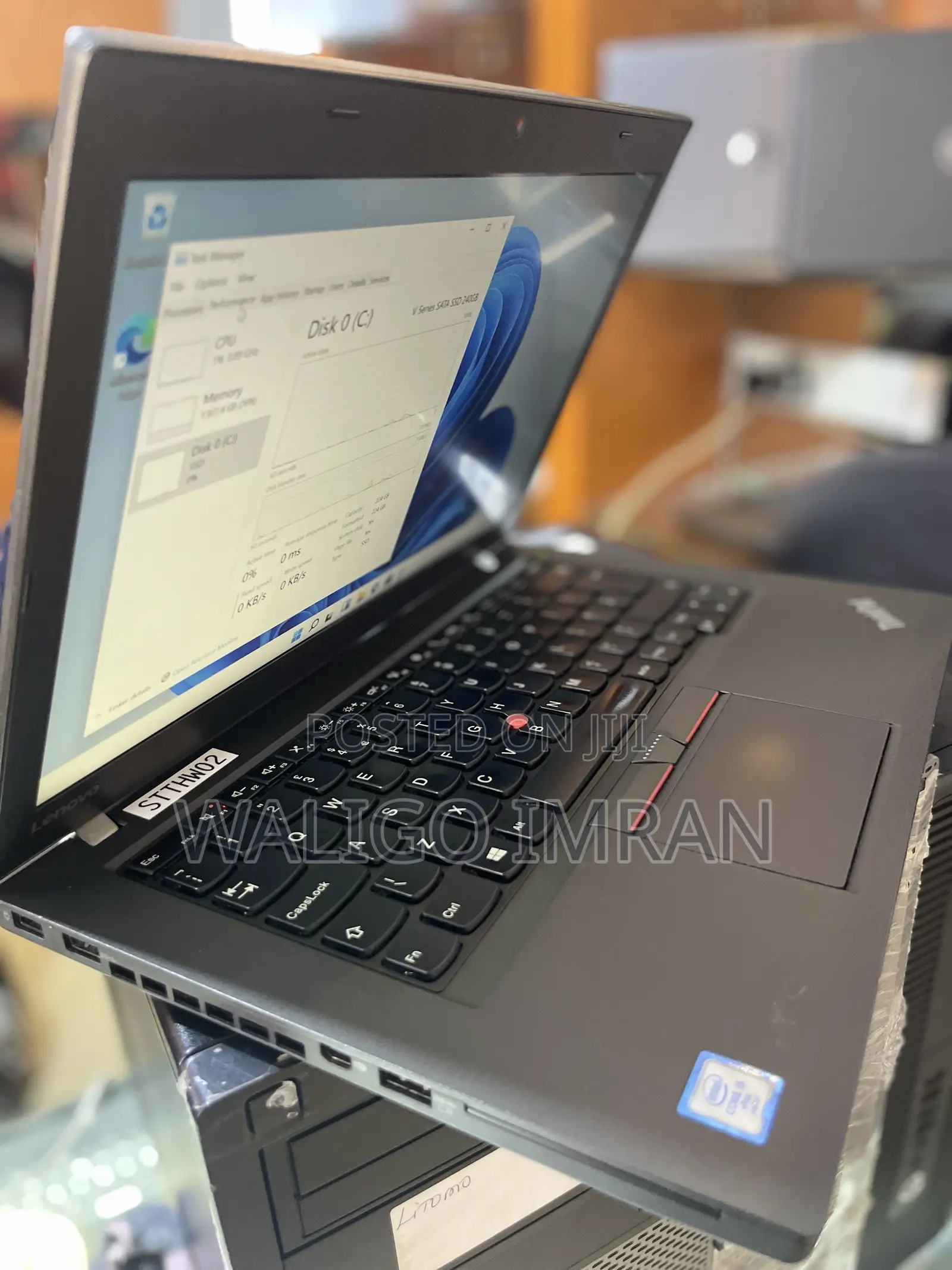 Laptop Lenovo ThinkPad T460s 8GB Intel Core I5 SSD 256GB in Central ...