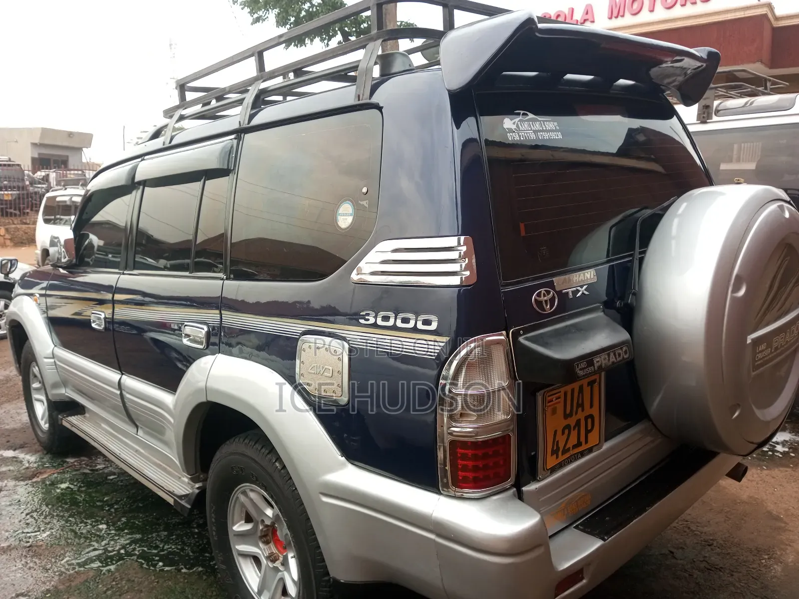 Toyota Land Cruiser Prado 2000 Blue for sale - Ice Hudson Price: USh ...
