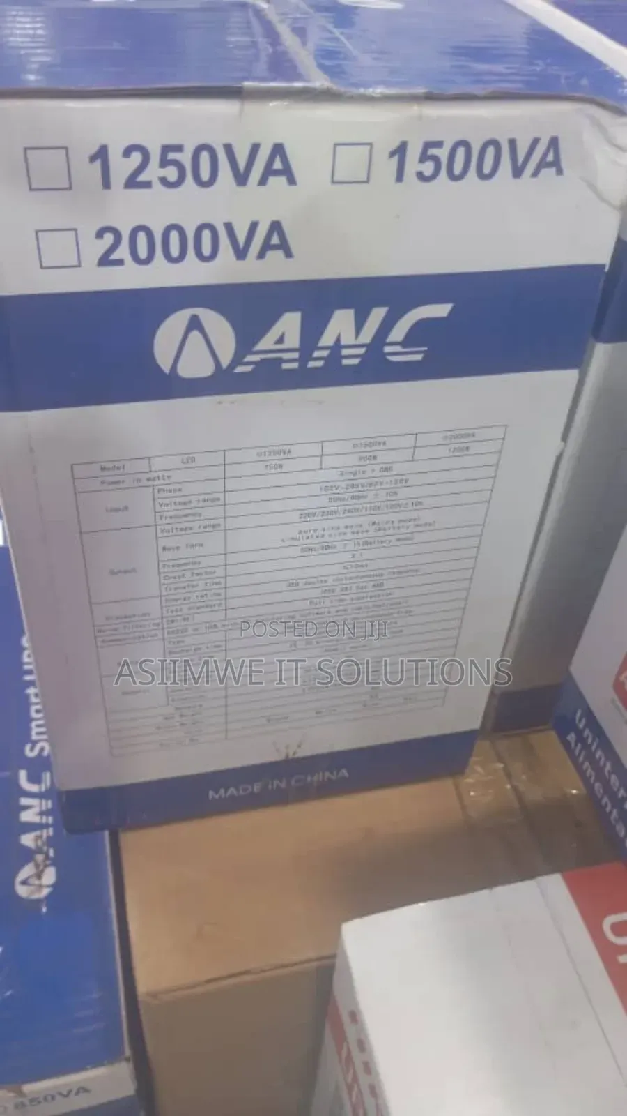 Anc Smart Uninterruptible Power Supply (Ups). in Central Division ...