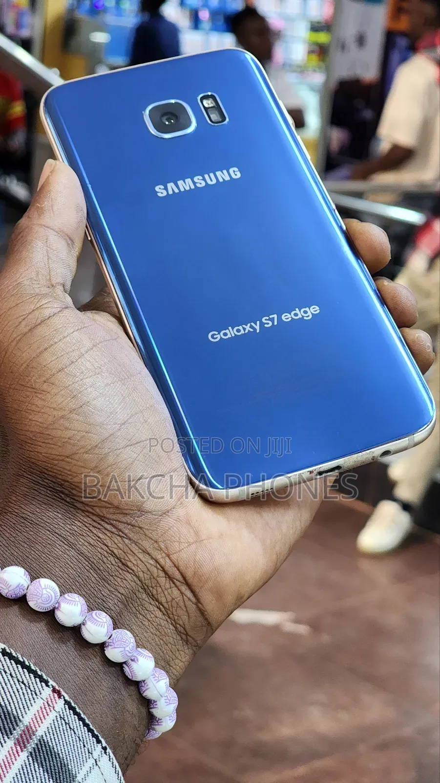 New Samsung Galaxy S7 edge 32 GB Blue in Central Division - Mobile Phones, Robert Bakchan | Jiji.ug