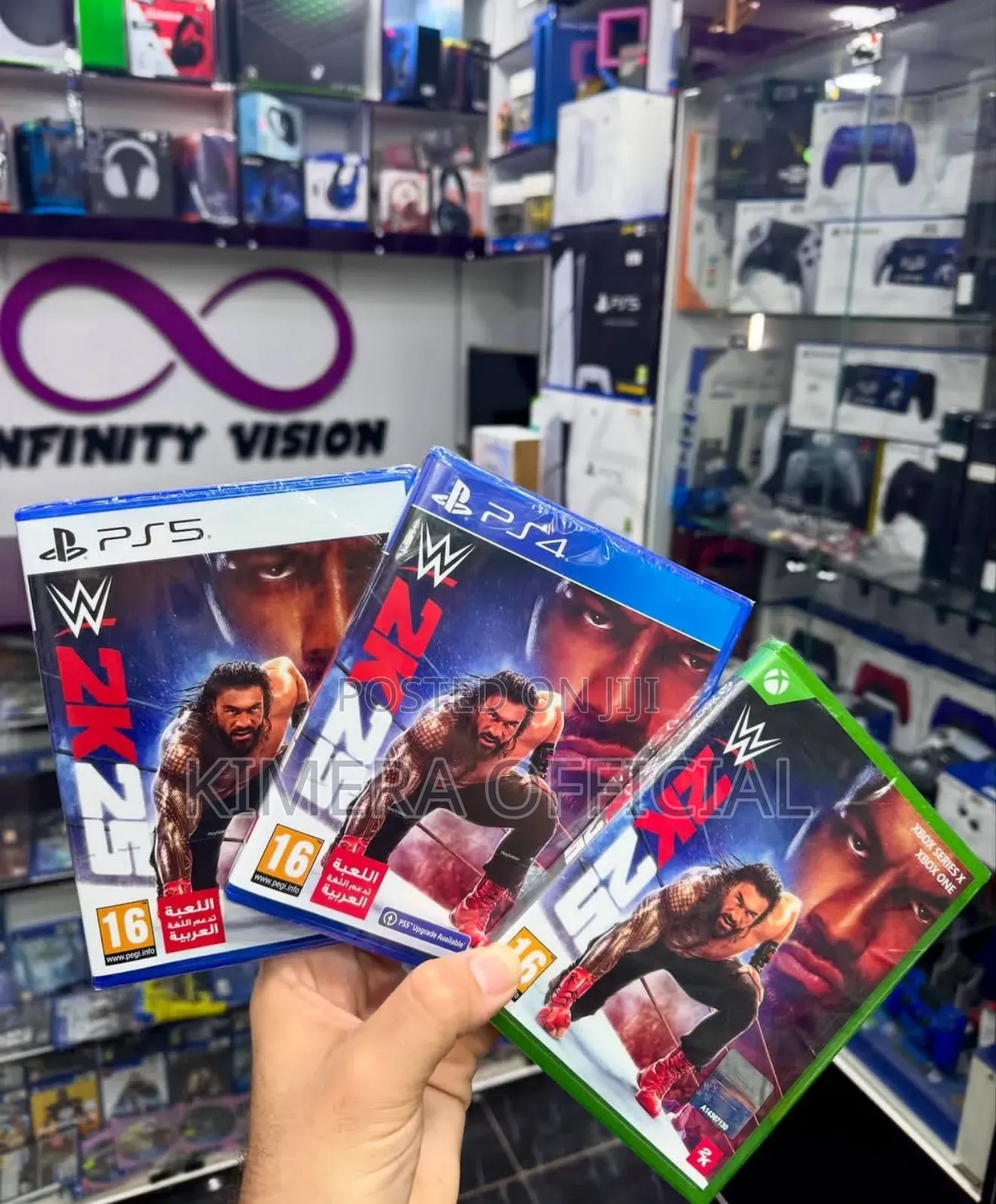 Finish the Fight: Get Wwe 2k25 on Ps5, Xbox, Ps4, Switch. in Central ...