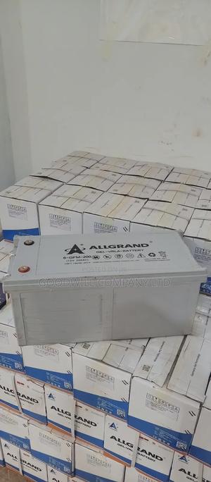 200ah Heavy Duty Pure Gel Battery Allgrand for sale - Goodwill Company ...