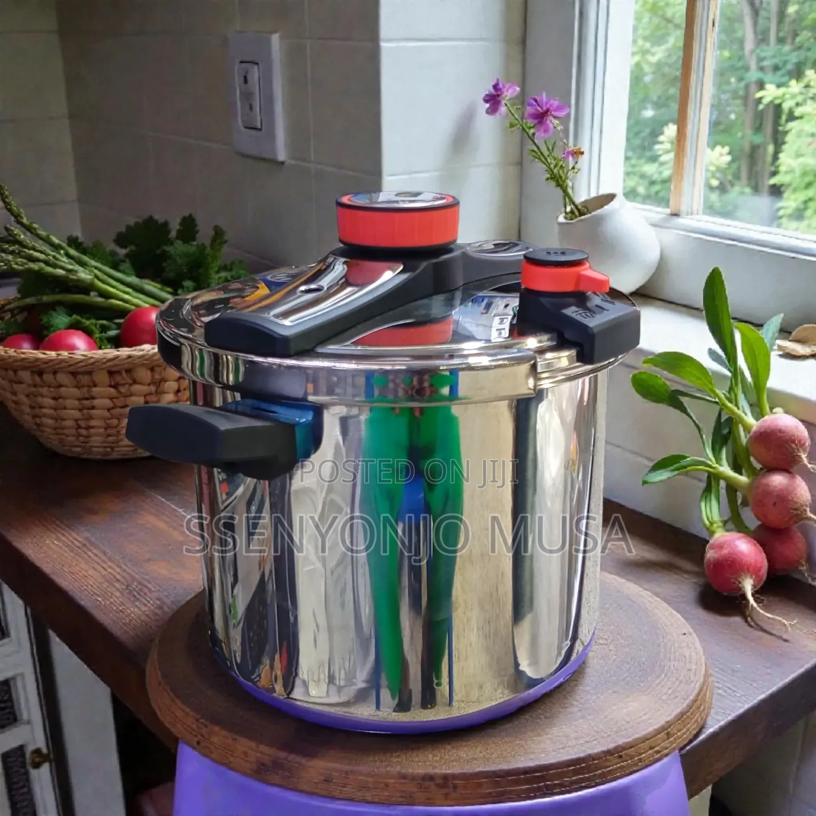 Stainless Steel Pressure Cooker 12l – Large Capacity Fast Cooking Pot ...