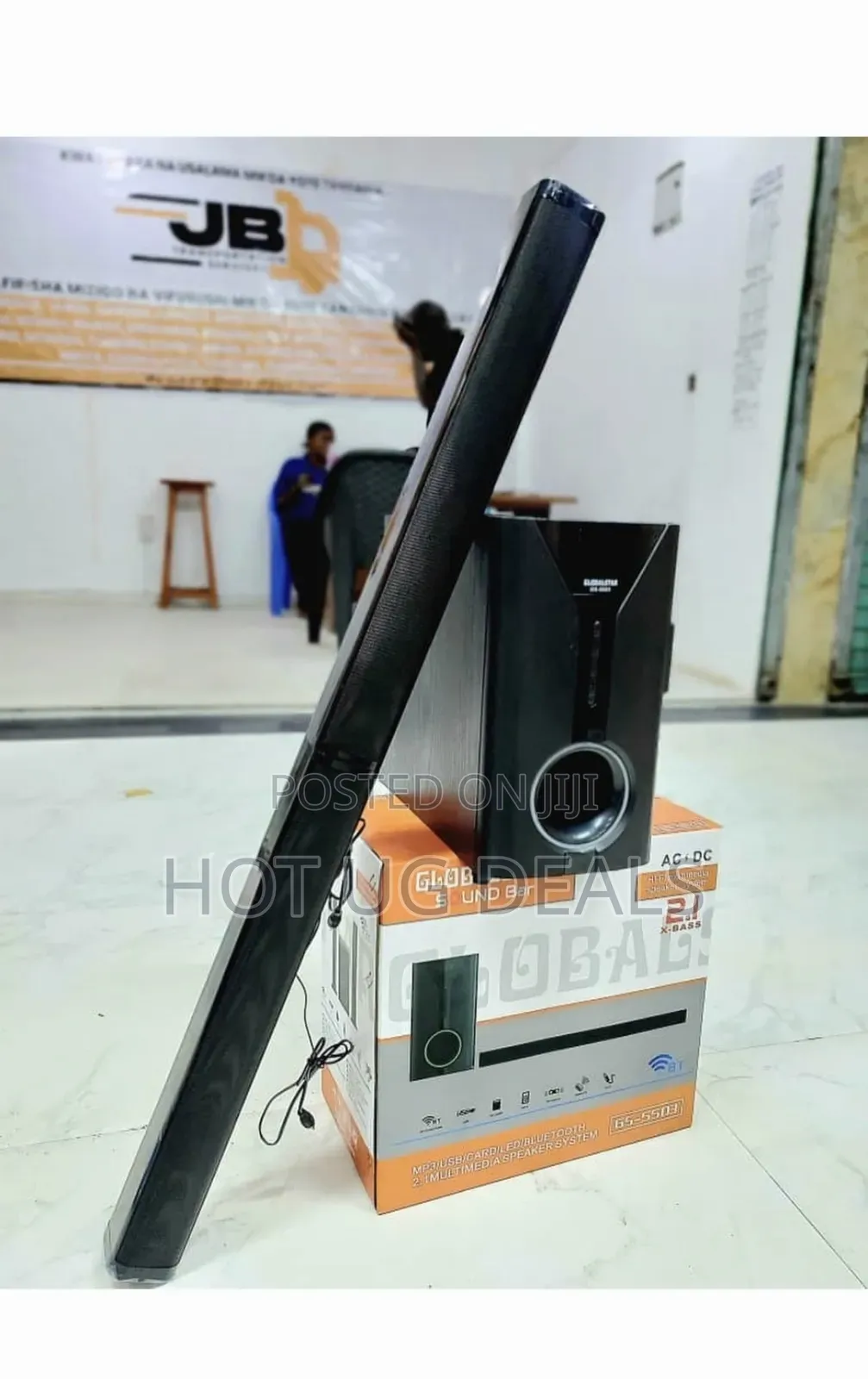 Globalstar 2.1 Wired Powerful Soundbar And Subwoofer for sale - Hot UG ...
