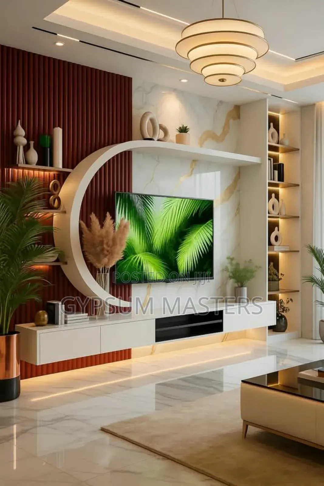 Gypsum Wall Tv Units for sale - Gypsum Masters Price: Contact for price ...