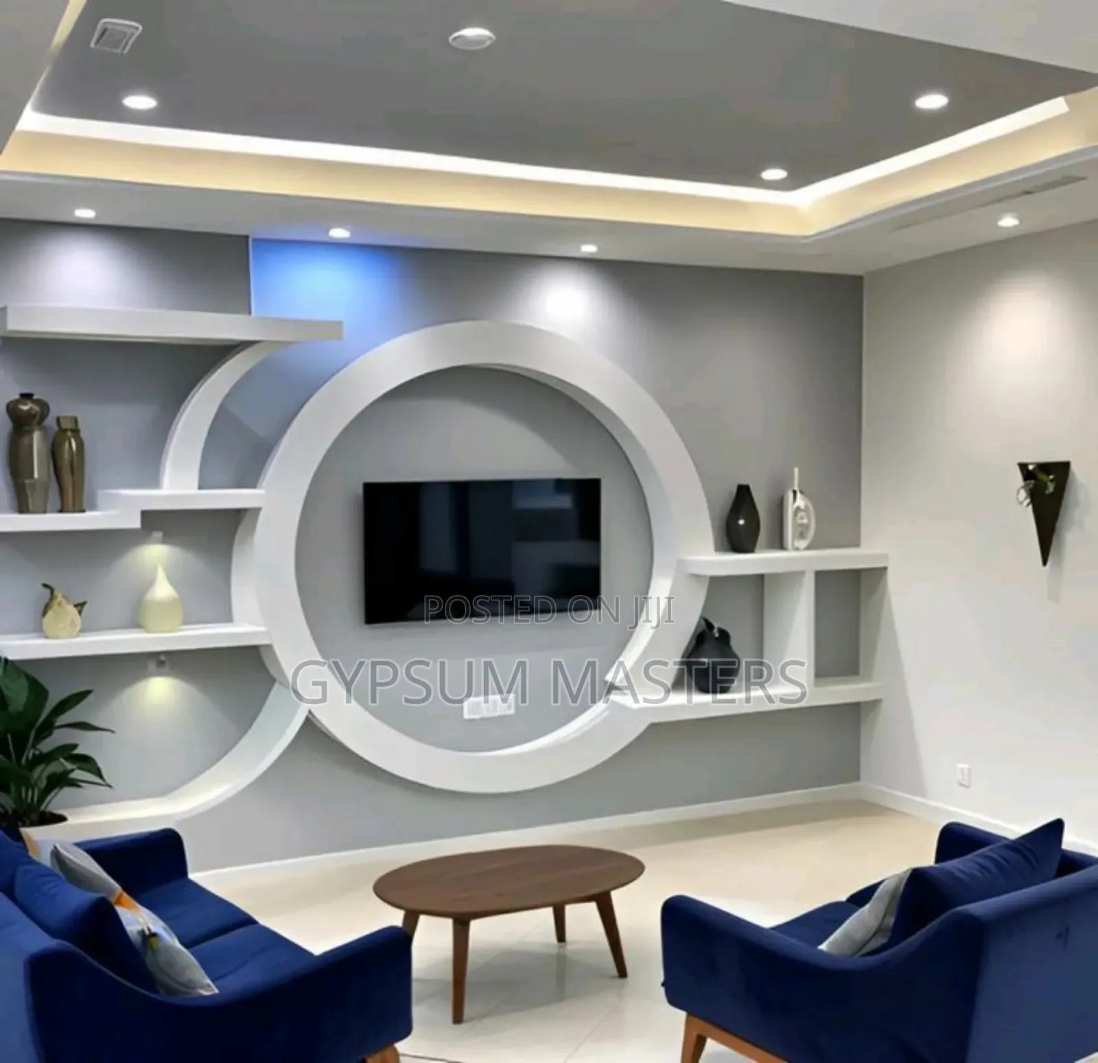 Gypsum Wall Tv Units for sale - Gypsum Masters Price: Contact for price ...