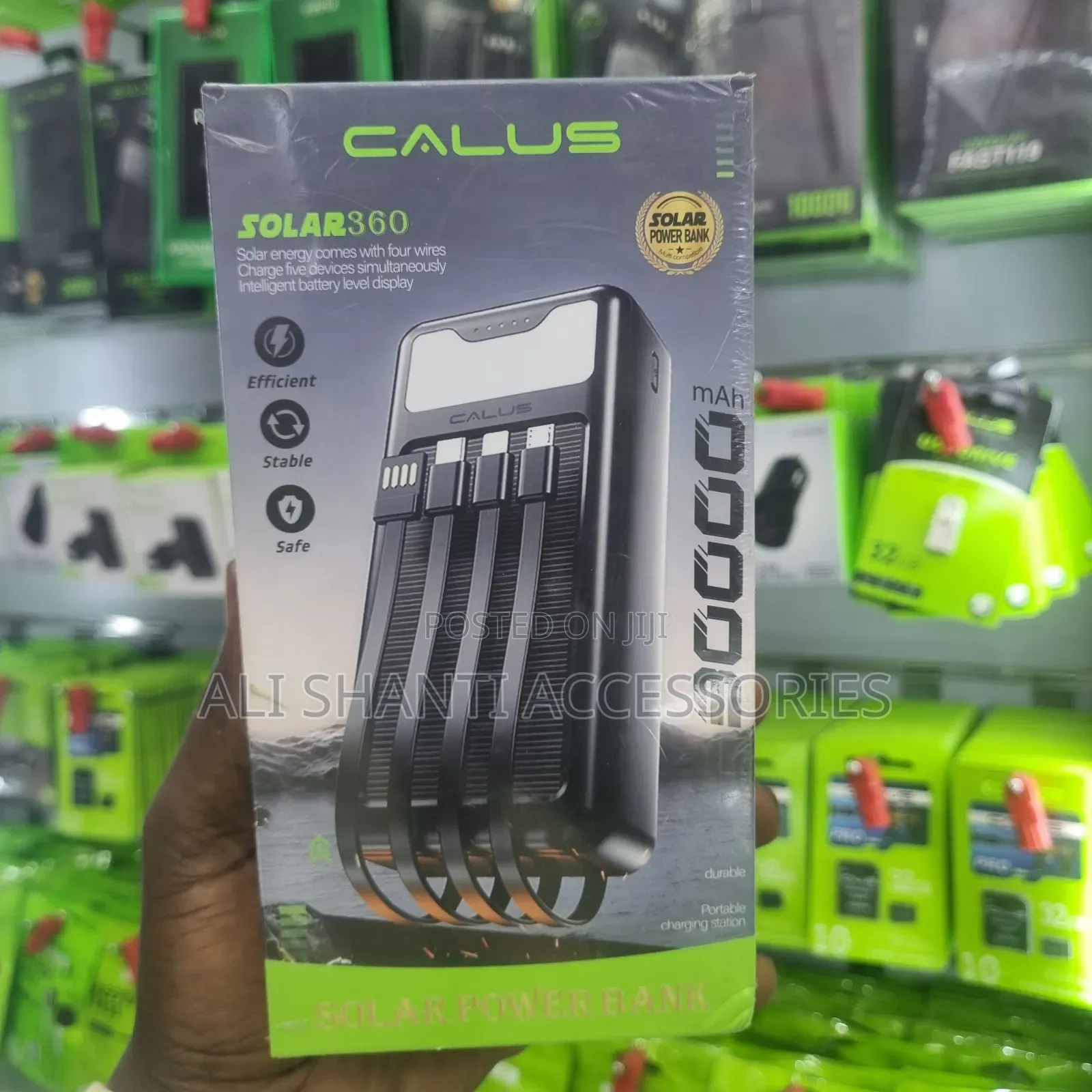 Solar Power Bank 30000mah Calus With Led Light in Central Division ...
