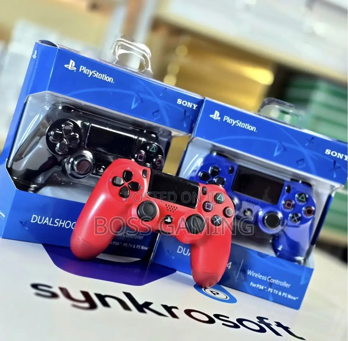 Ps4 Pad Durable Casing, Bright Inputs and Steady Gaming Response. for ...