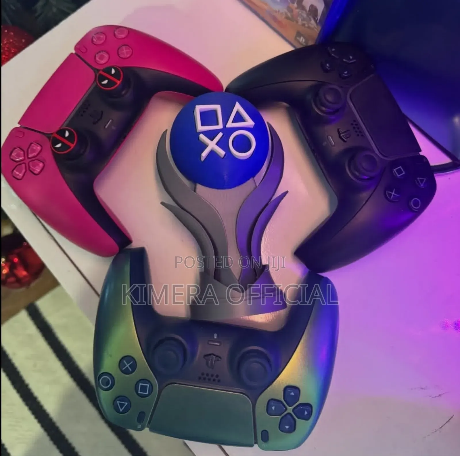 Used Ps5 Controllers, All Colors Available. Red, Black, White, Green ...