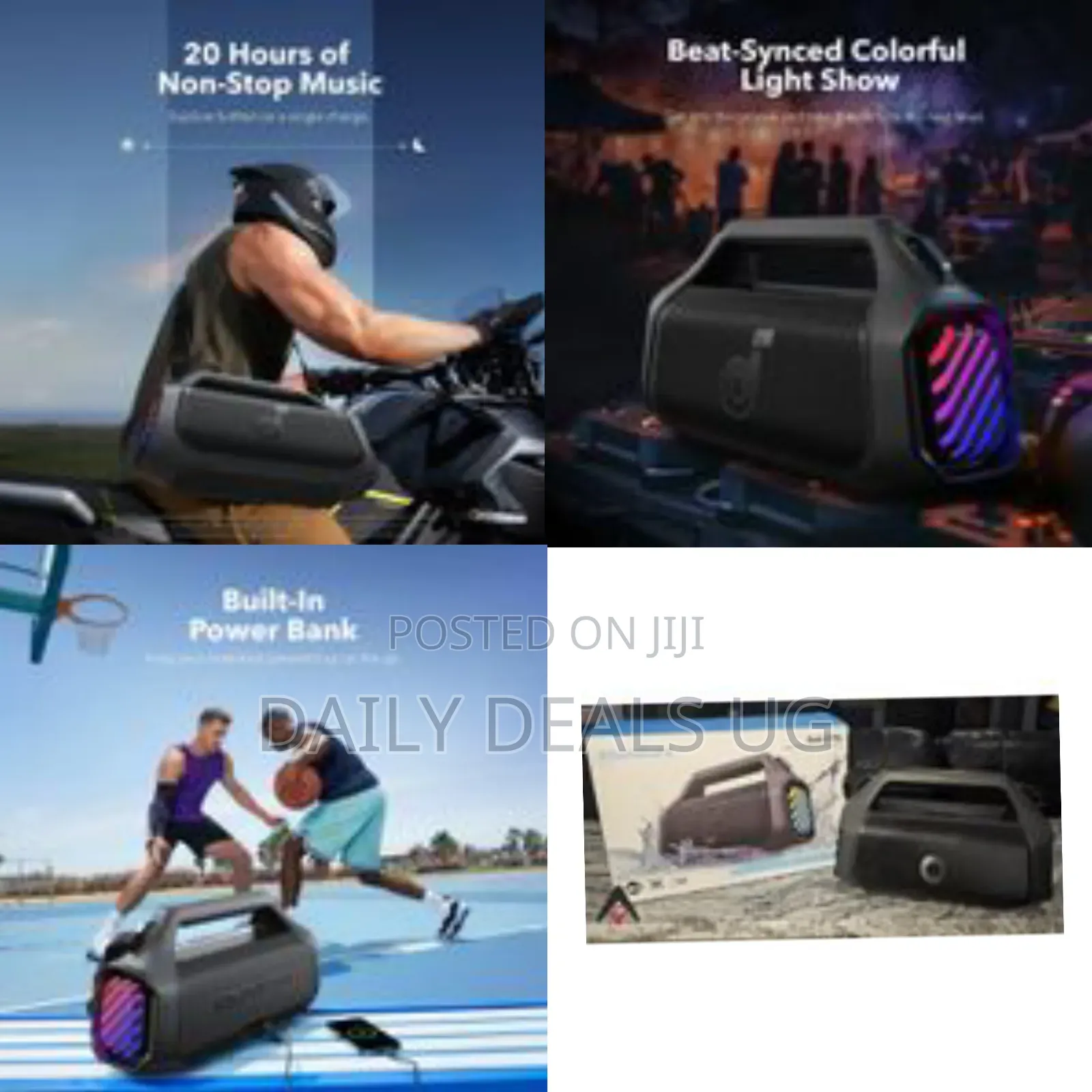 Anker Soundcore Boom 2 Plus Portable Bluetooth Speaker, 140w RMS in ...
