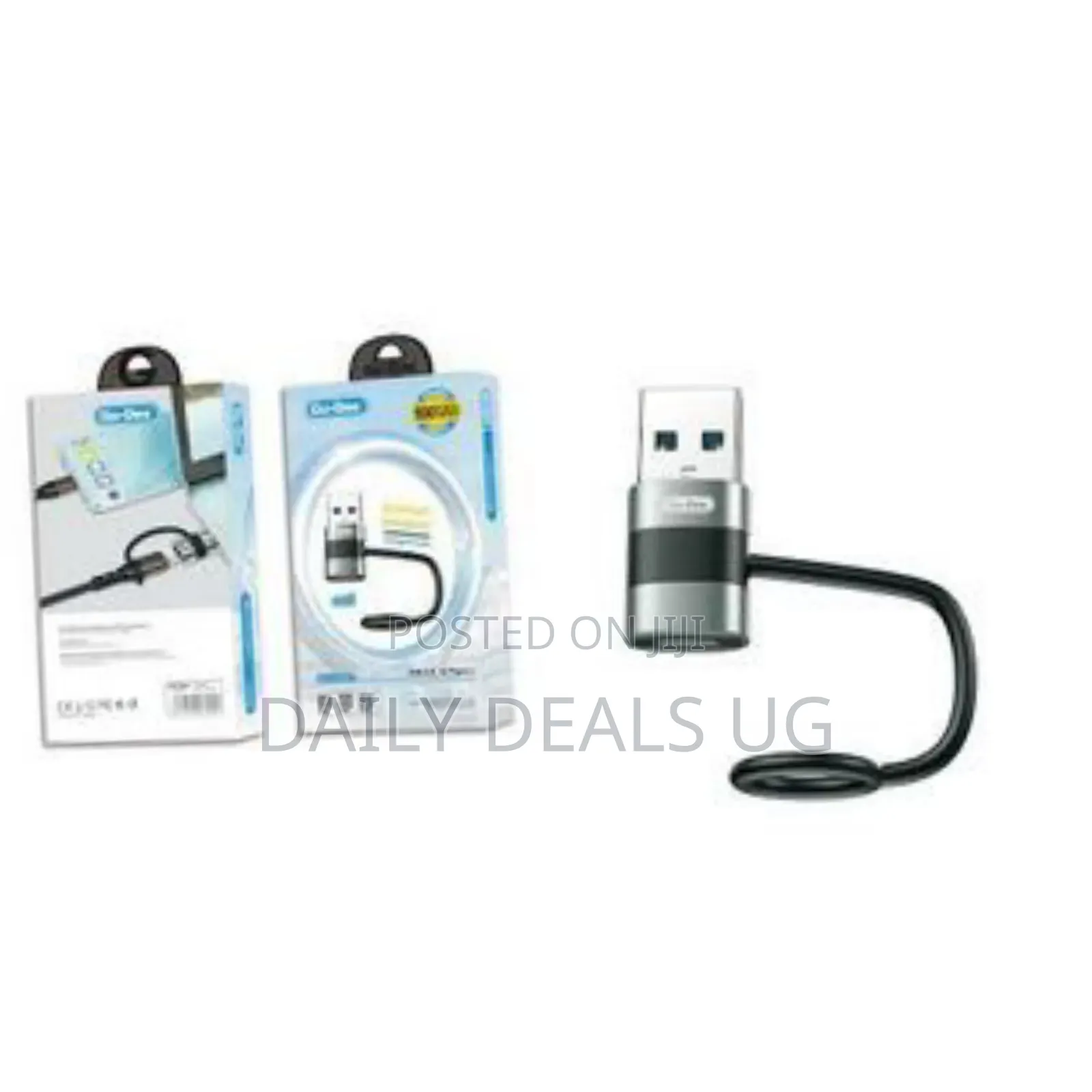 Go-Des Usb 3.0 to Type-C Convert Adapter, Charge Audio - Black in ...