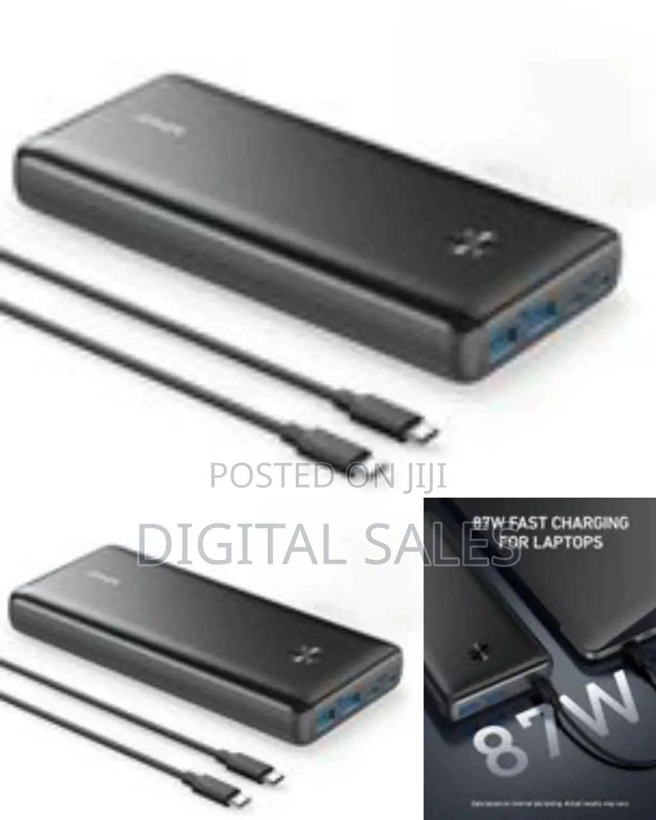 Anker High-Capacity Portable Power Bank - Multi-Device Charging in ...