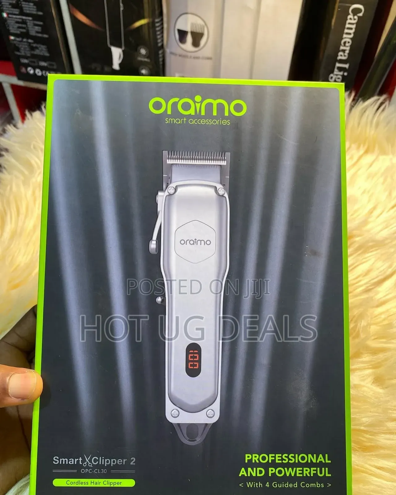 Oraimo Smart Clipper 2 Rechargeable Electric Hair Clipper Led Display ...