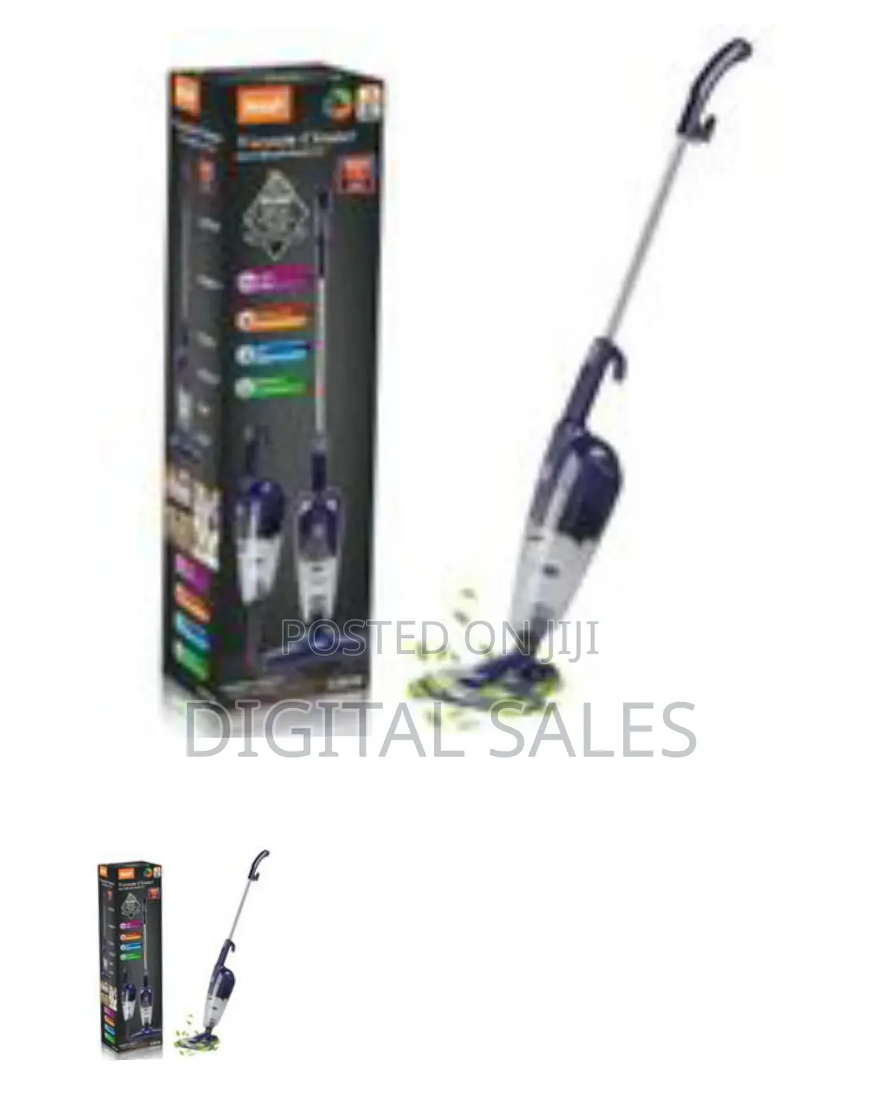 Raf Raf 2-in-1 Stick Handheld Vacuum Cleaner (600w, 0.5litres) in ...