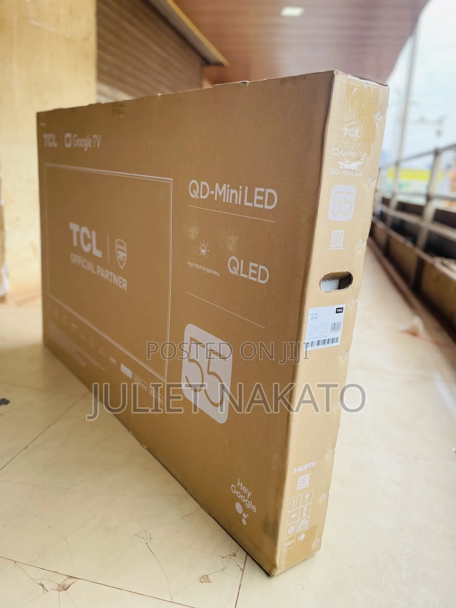 Smart Tv 55 Inches TCL Qled Mini Led Flat Screen Frameless in Central ...