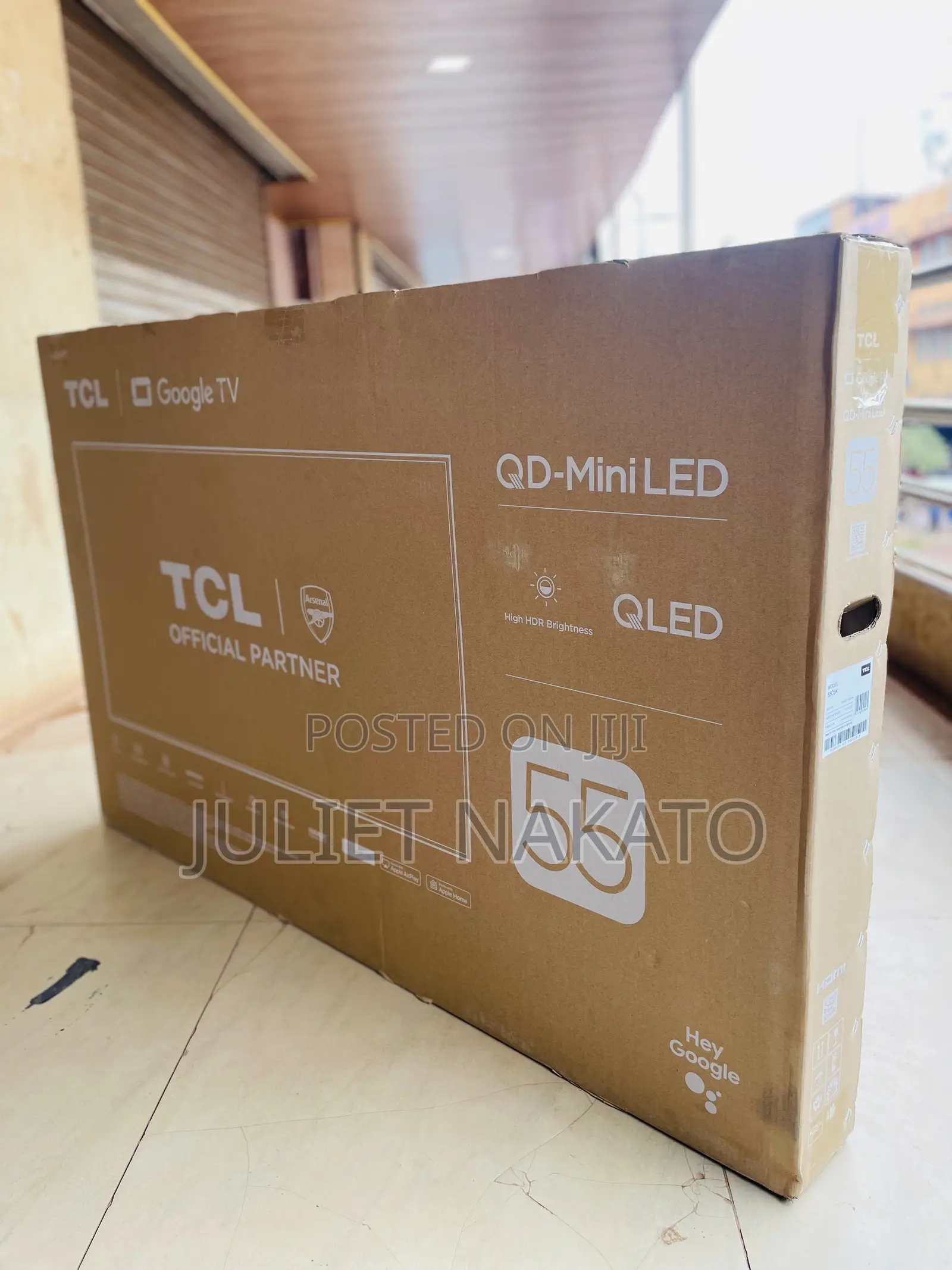 Smart Tv 55 Inches TCL Qled Mini Led Flat Screen Frameless in Central ...