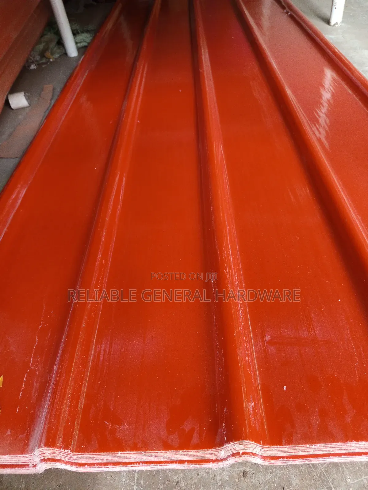 Transparent Ironsheets Red Firbre in Central Division - Building ...