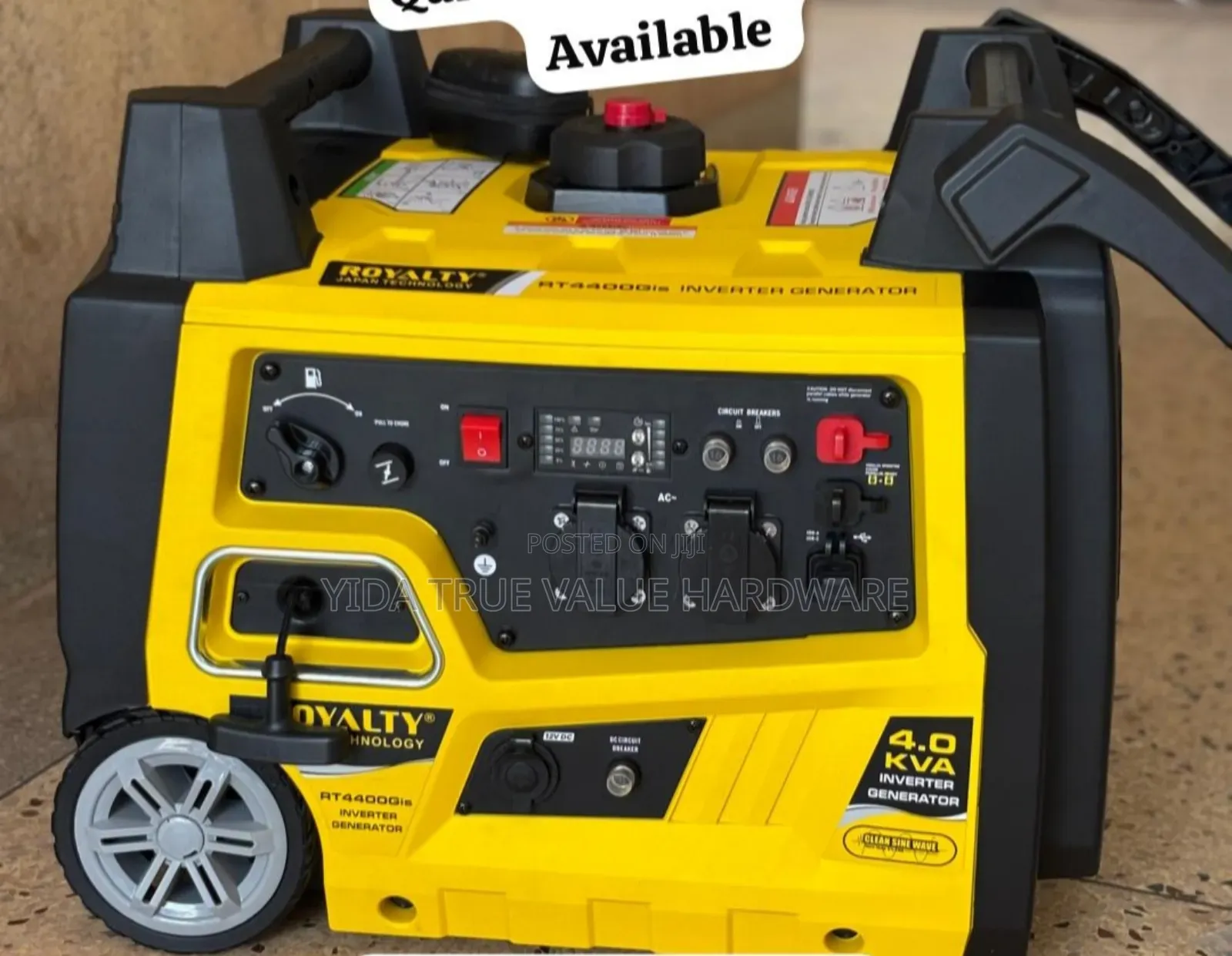 Generator Silent 4kw Royalty With Ats Switch for sale - yida true value ...