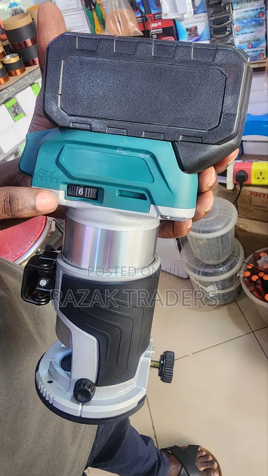 Brushless Wood Working Trimmer/Router Cordless 6-Speed in Central ...