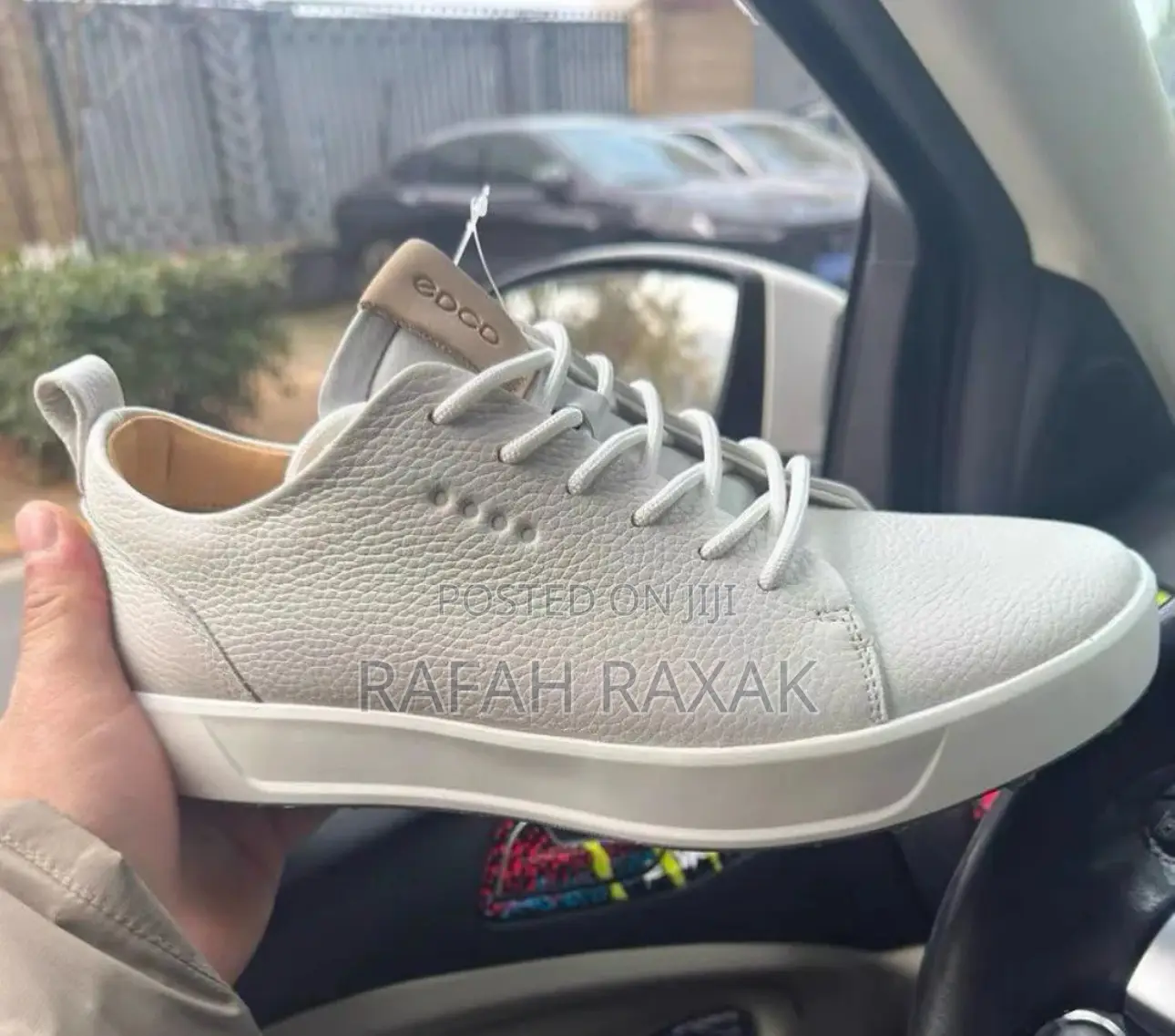 Men’S Triple White Ecco Smart Casual Leather Golf Shoes in Central ...