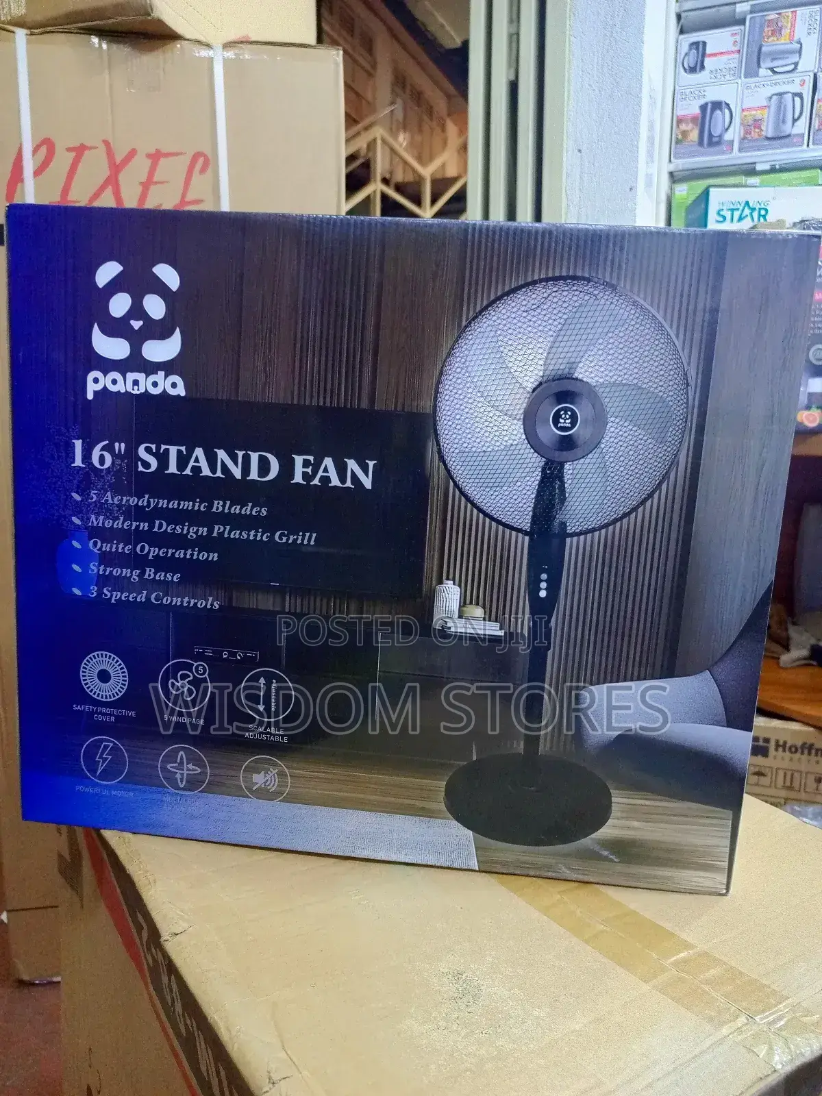 Panda 16" Stand Fan. in Central Division - Home Appliances, Wisdom D ...
