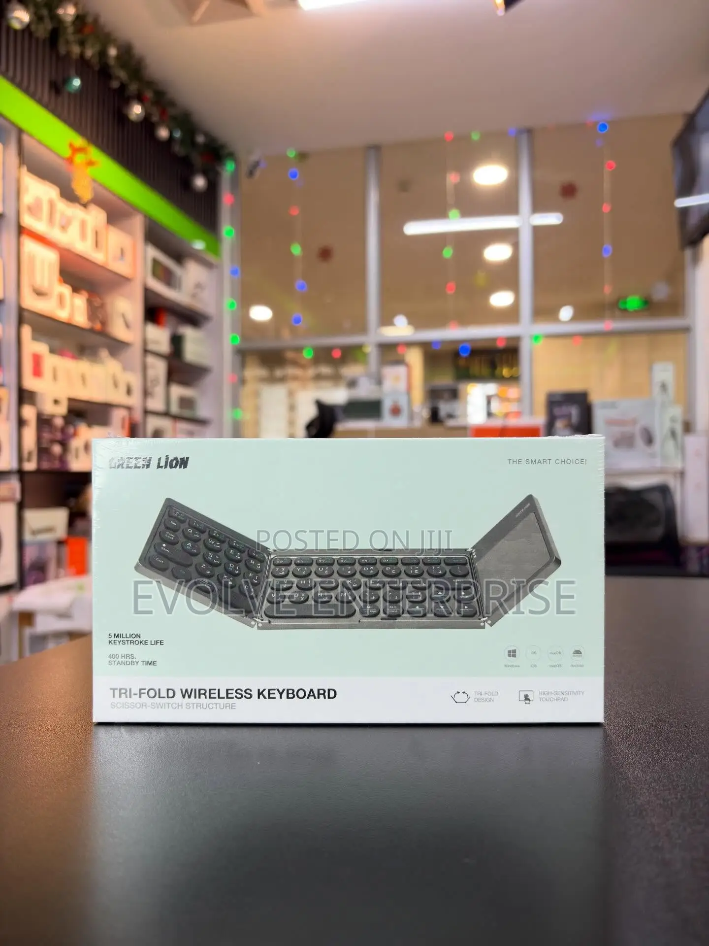 Green Lion Tri-Fold Wireless Keyboard in Central Division - Computer ...