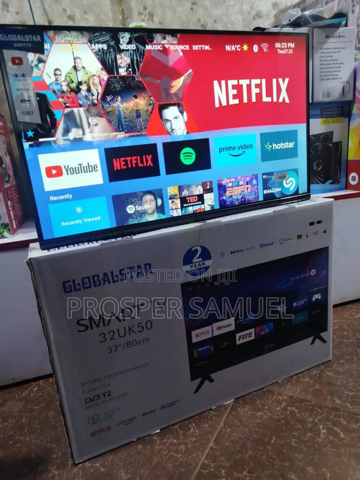 Globalstar 32 Inches Smart Tv Framelss Digital in Central Division - TV ...