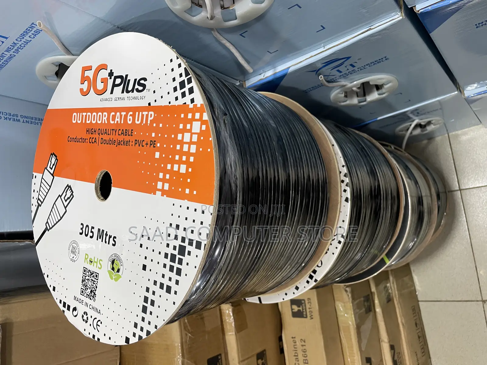 Outdoor Internet Cable 5g Plus for sale - SAAD COMPUTER STORE Price ...
