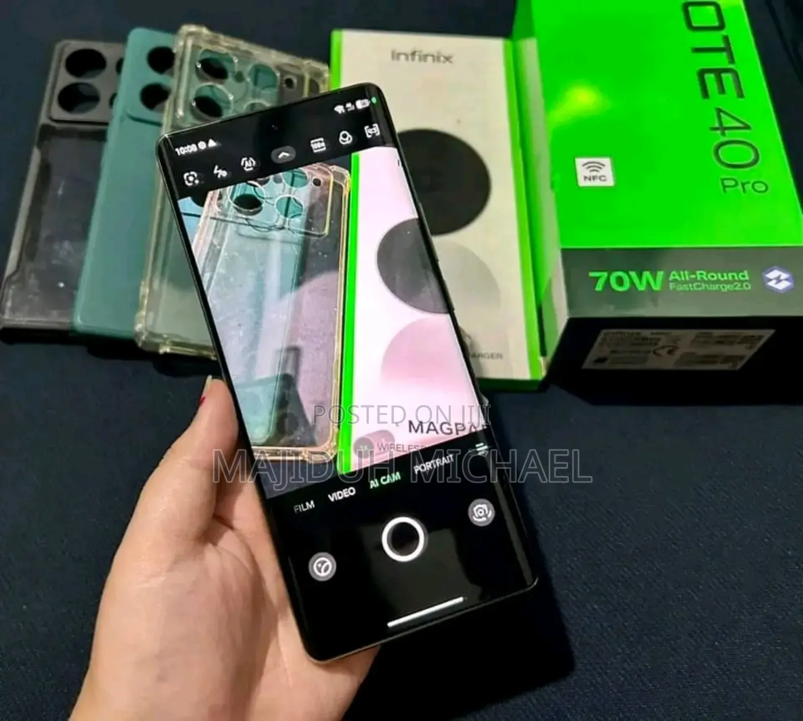 New Infinix Note 40 Pro 256 GB Green in Central Division - Mobile ...