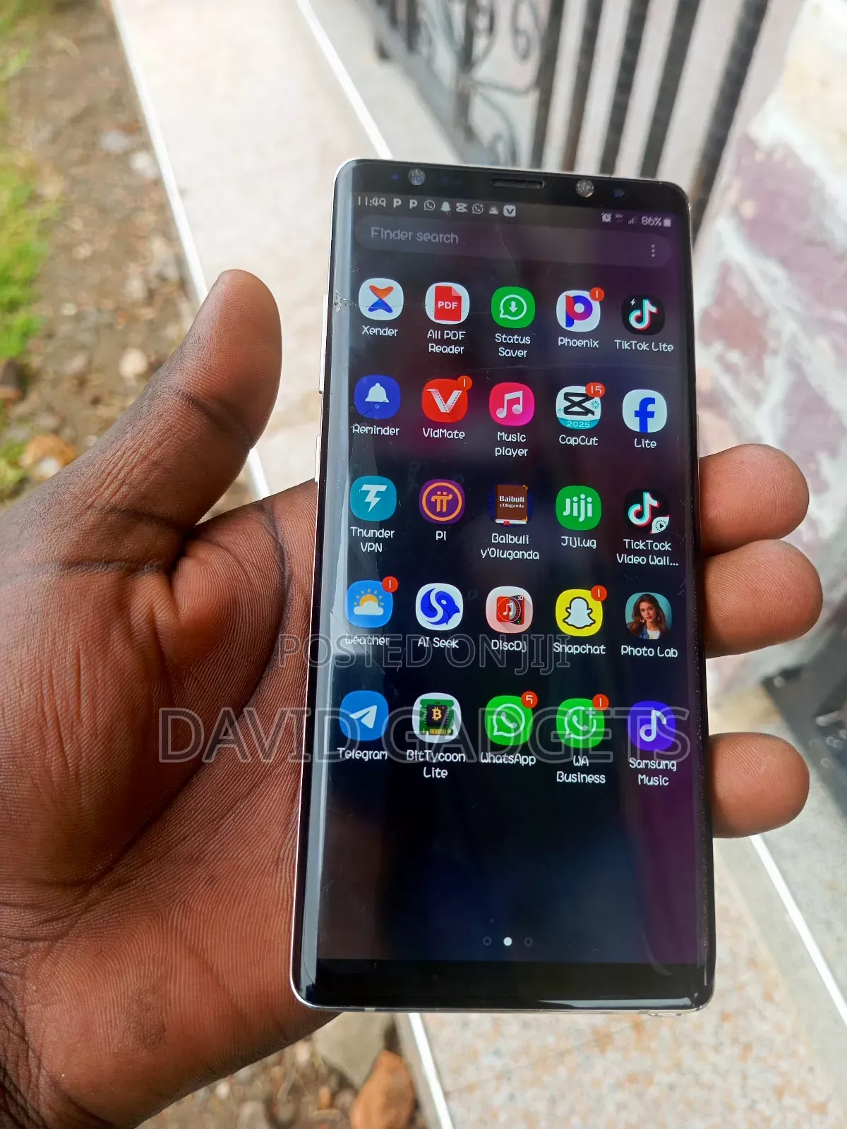 Samsung Galaxy Note 8 128 GB Gold in Kassanda - Mobile Phones, David ...