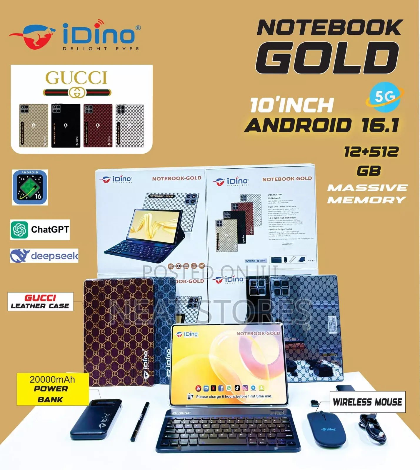 New Idino Notebook Core 512 GB in Central Division - Tablets, Neat ...