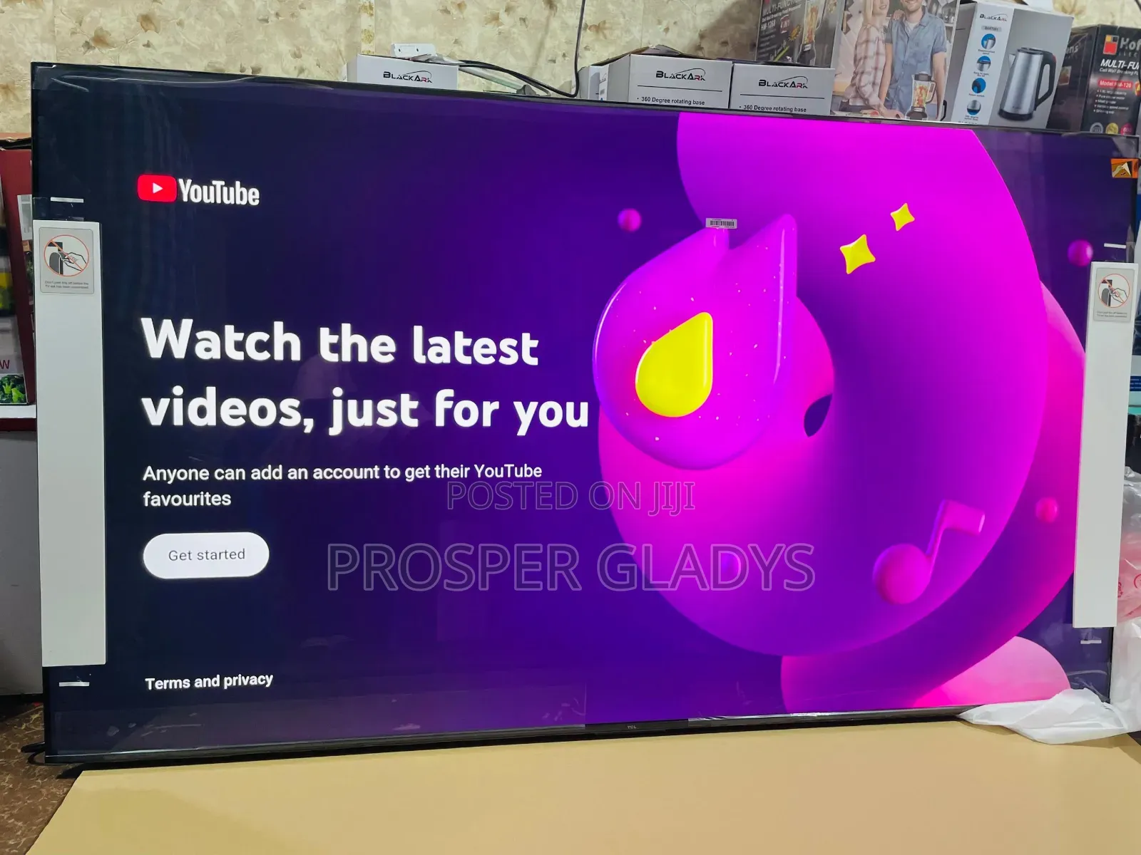 TCL 75 Smart Android Uhd Flat Screen Tv in Central Division - TV & DVD ...