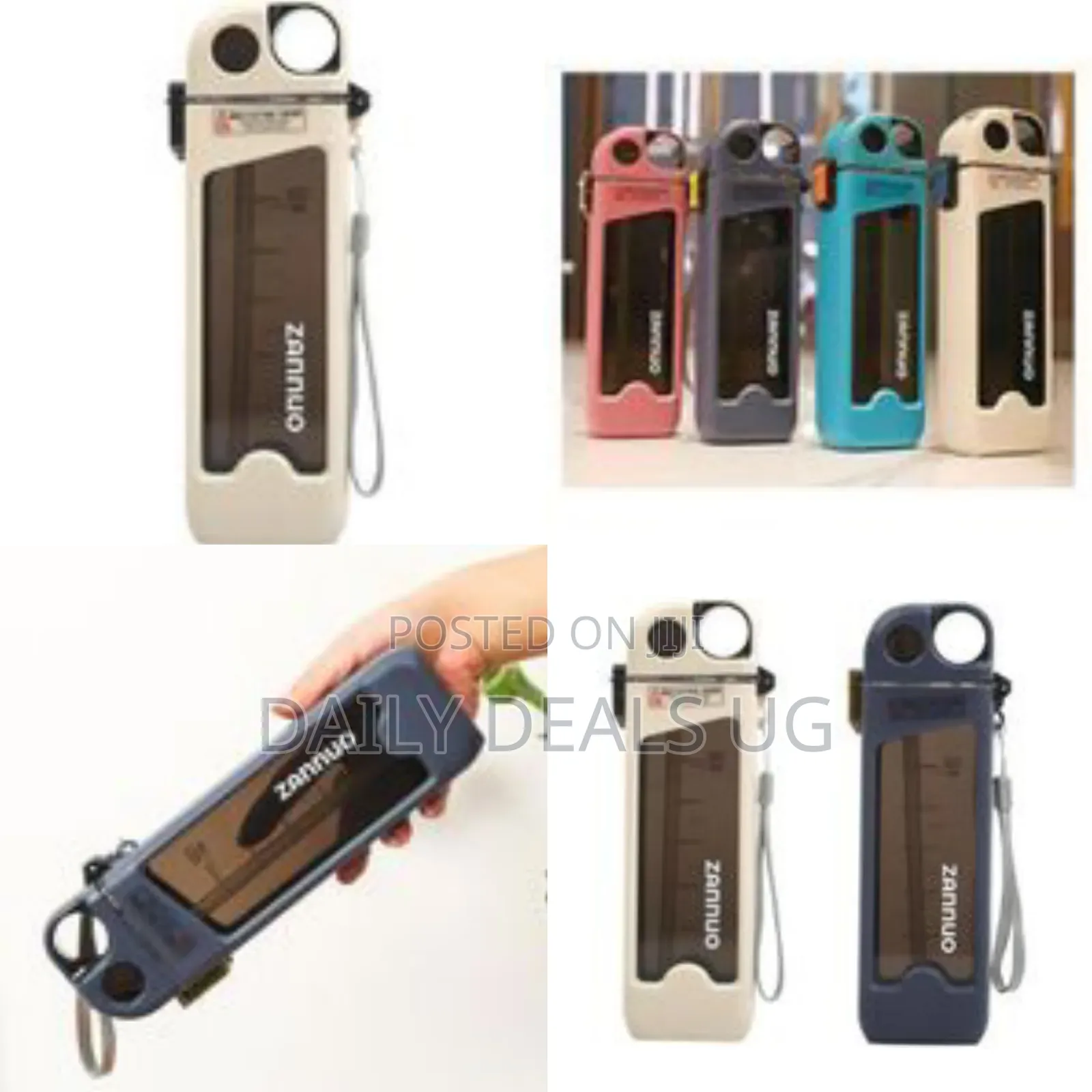 Modern Dual-Compartment Water Bottle (350ml) - Multicolor in Central ...