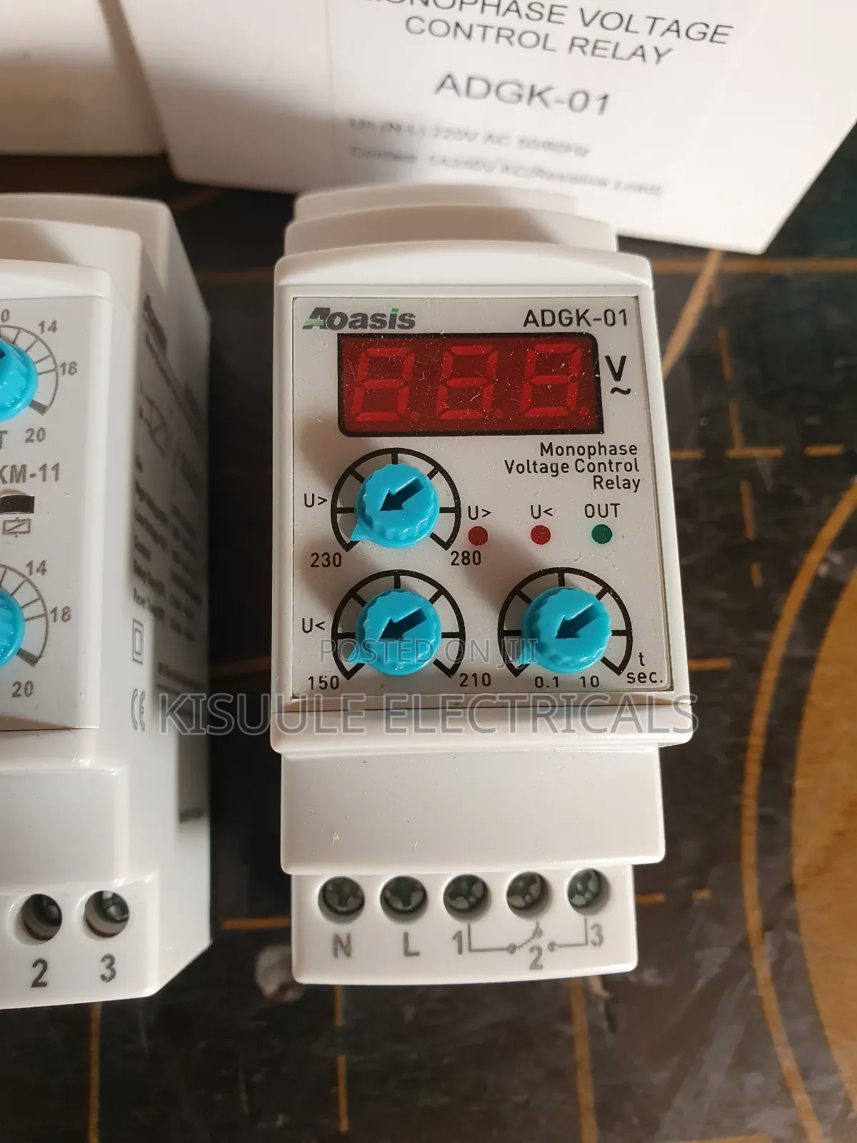 3 Phase Monitors Digital and Analogue, Phase Sequence, Relays. in ...