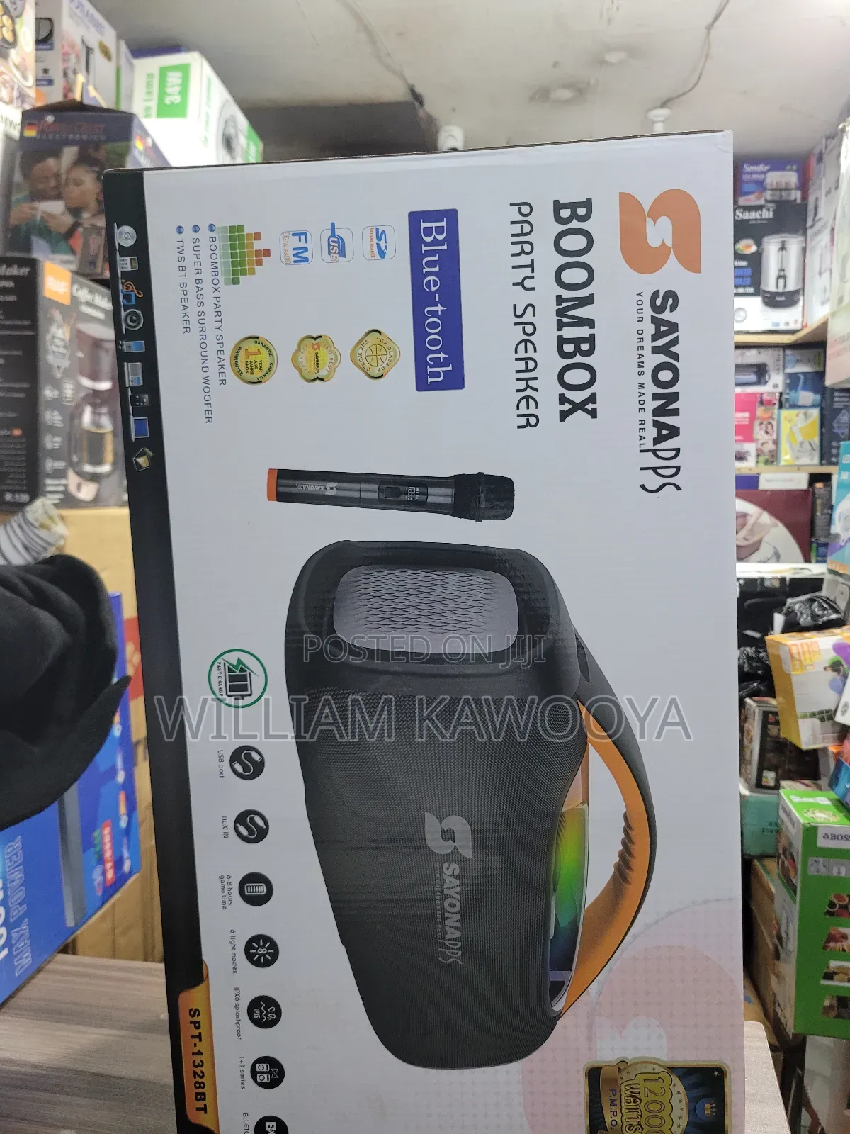 Sayona Boom Box Party Speaker in Central Division - Audio & Music ...